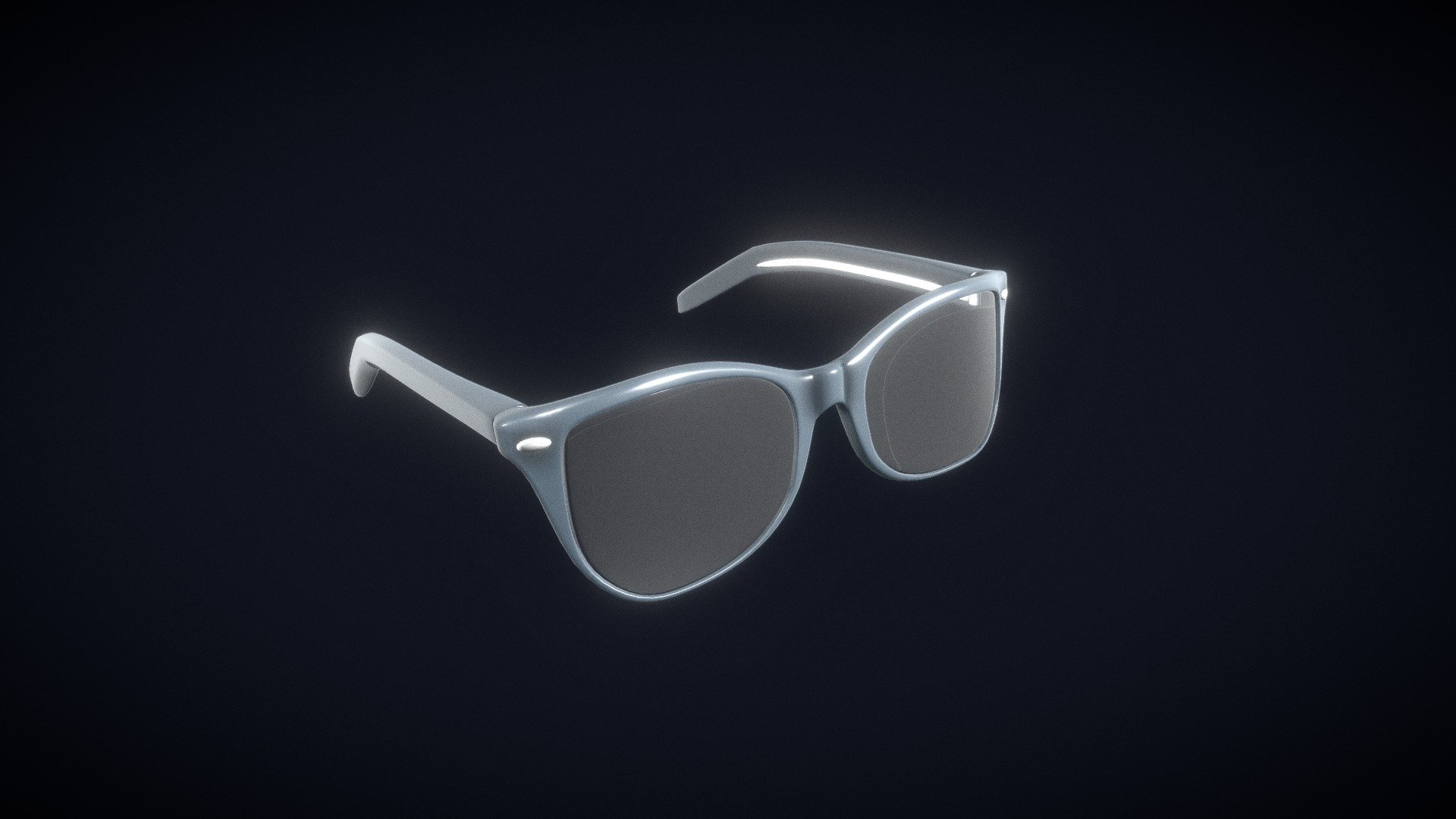 Simple Glasses - Download Free 3D model by ALTXED [97ab094] - Sketchfab