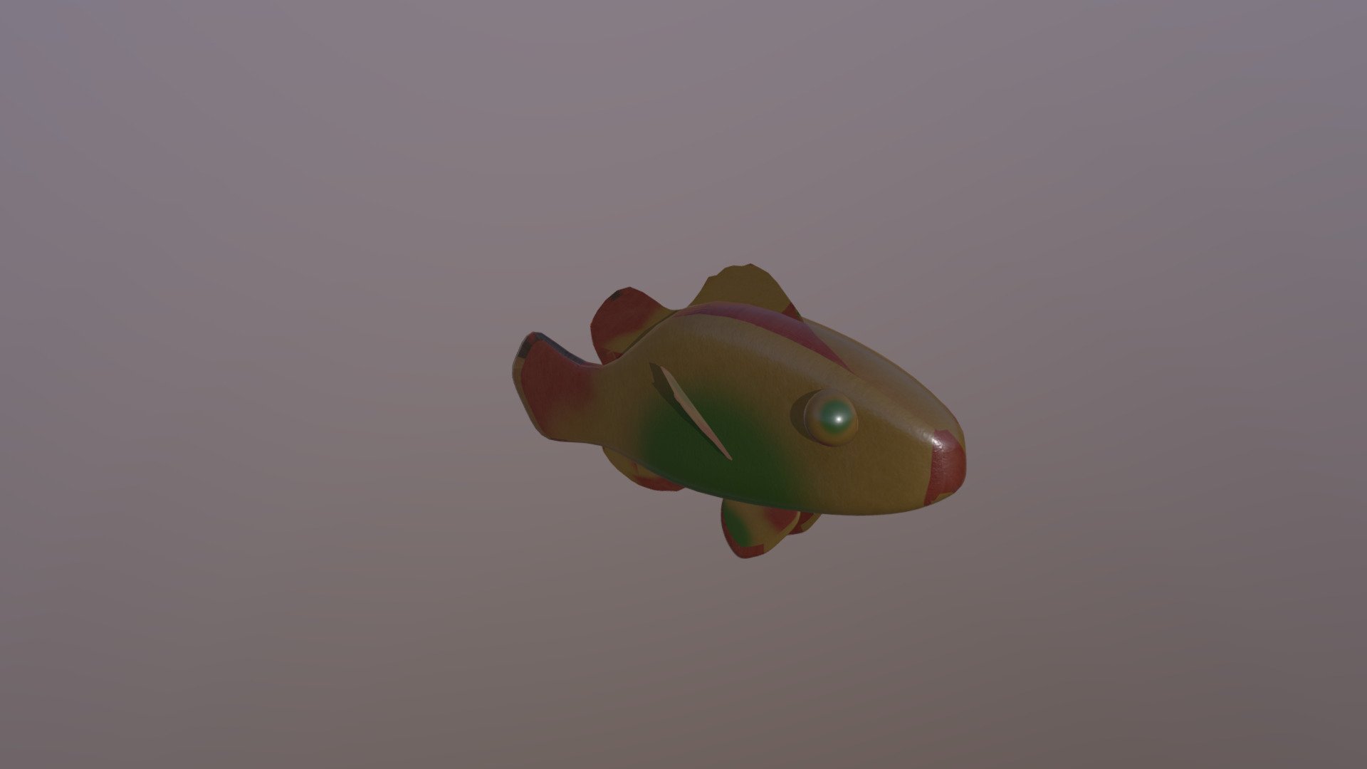 Scary Clown Fish - 3D model by Squidsee [97abb85] - Sketchfab