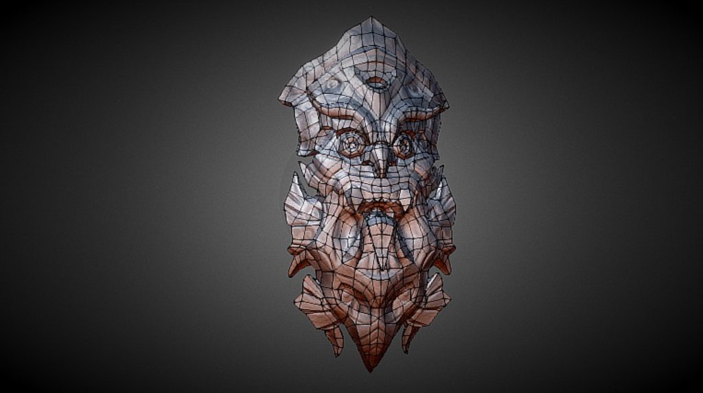 Wizard Shield Wireframe - Download Free 3D model by szabolcs.dvorcsak ...