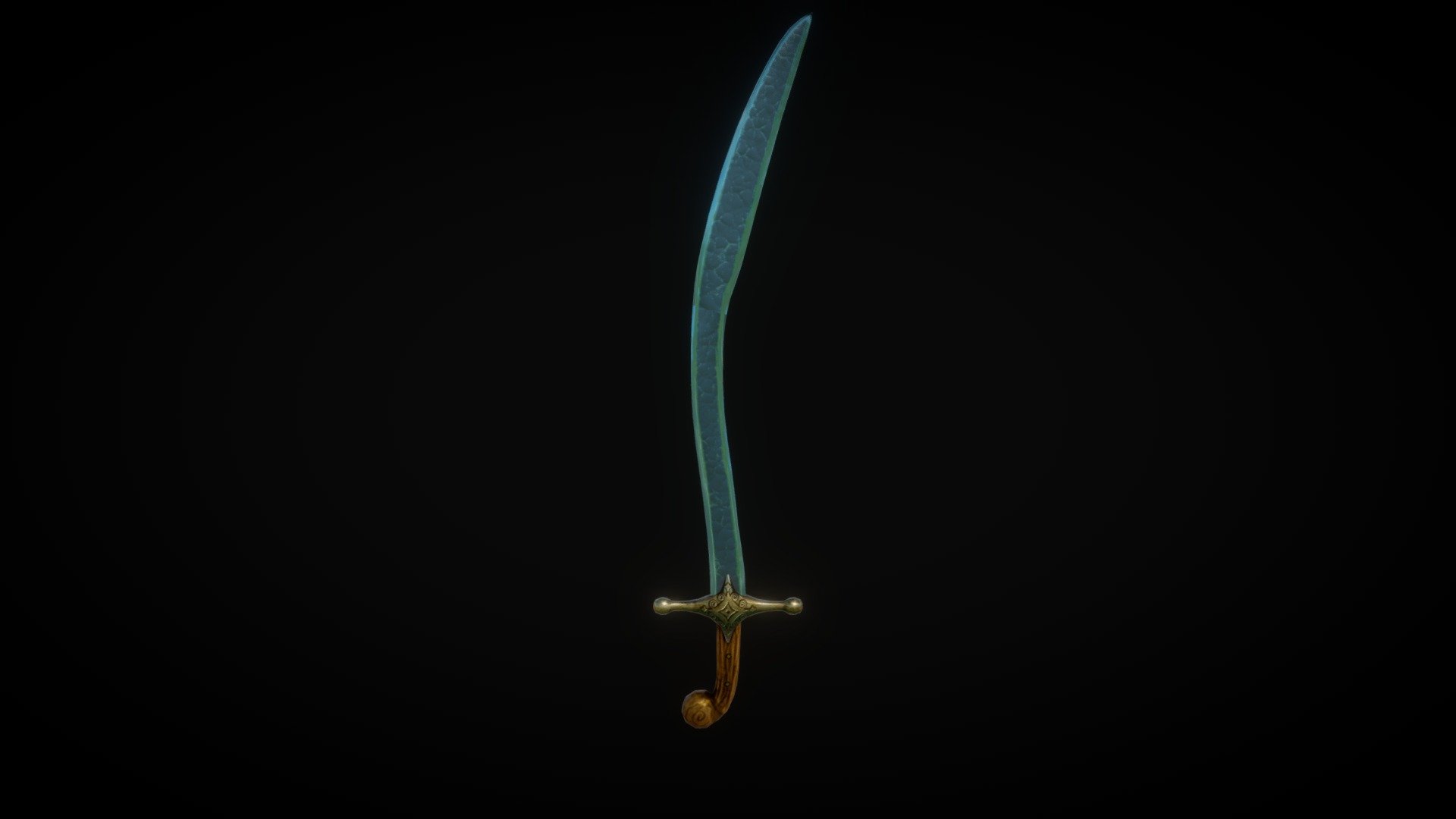 Stylized Turkish Sword - Download Free 3D model by SabriC [97adaf5 ...