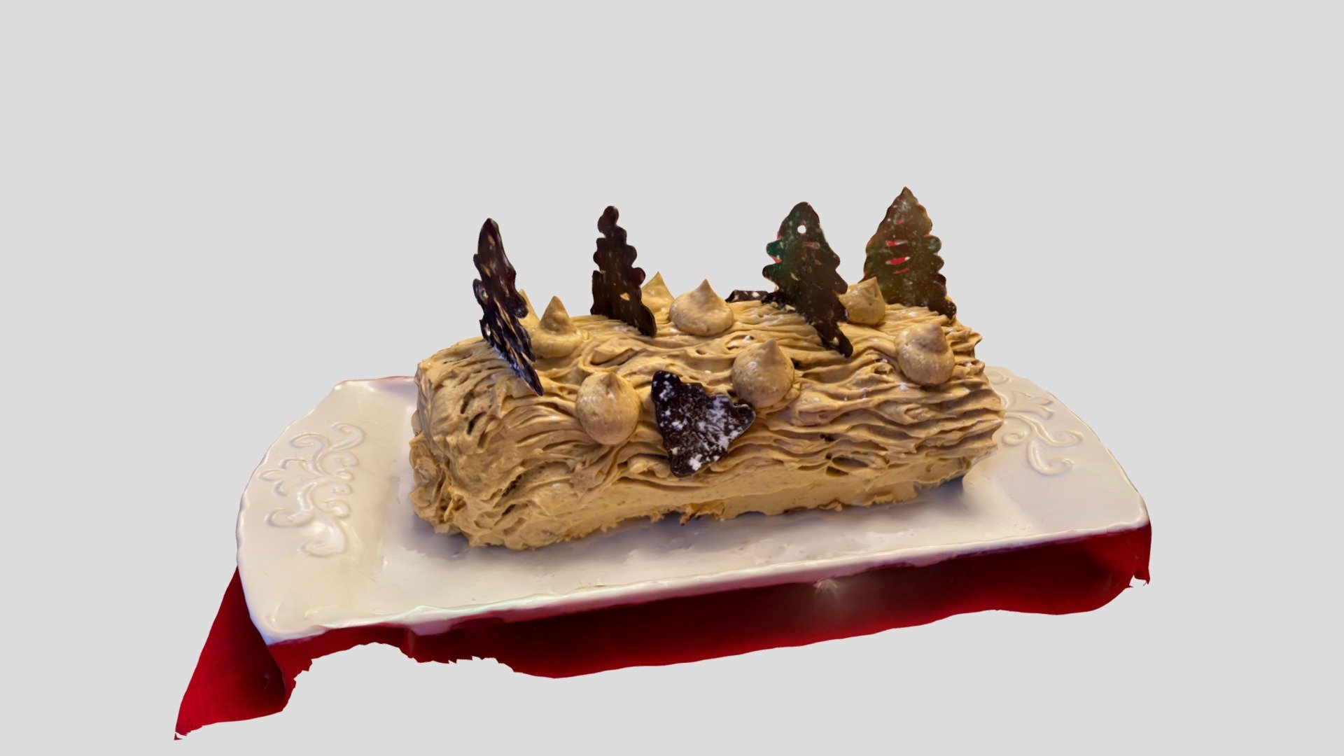 Christmas Yule Log - Download Free 3D model by Didier (@TheCFG ...
