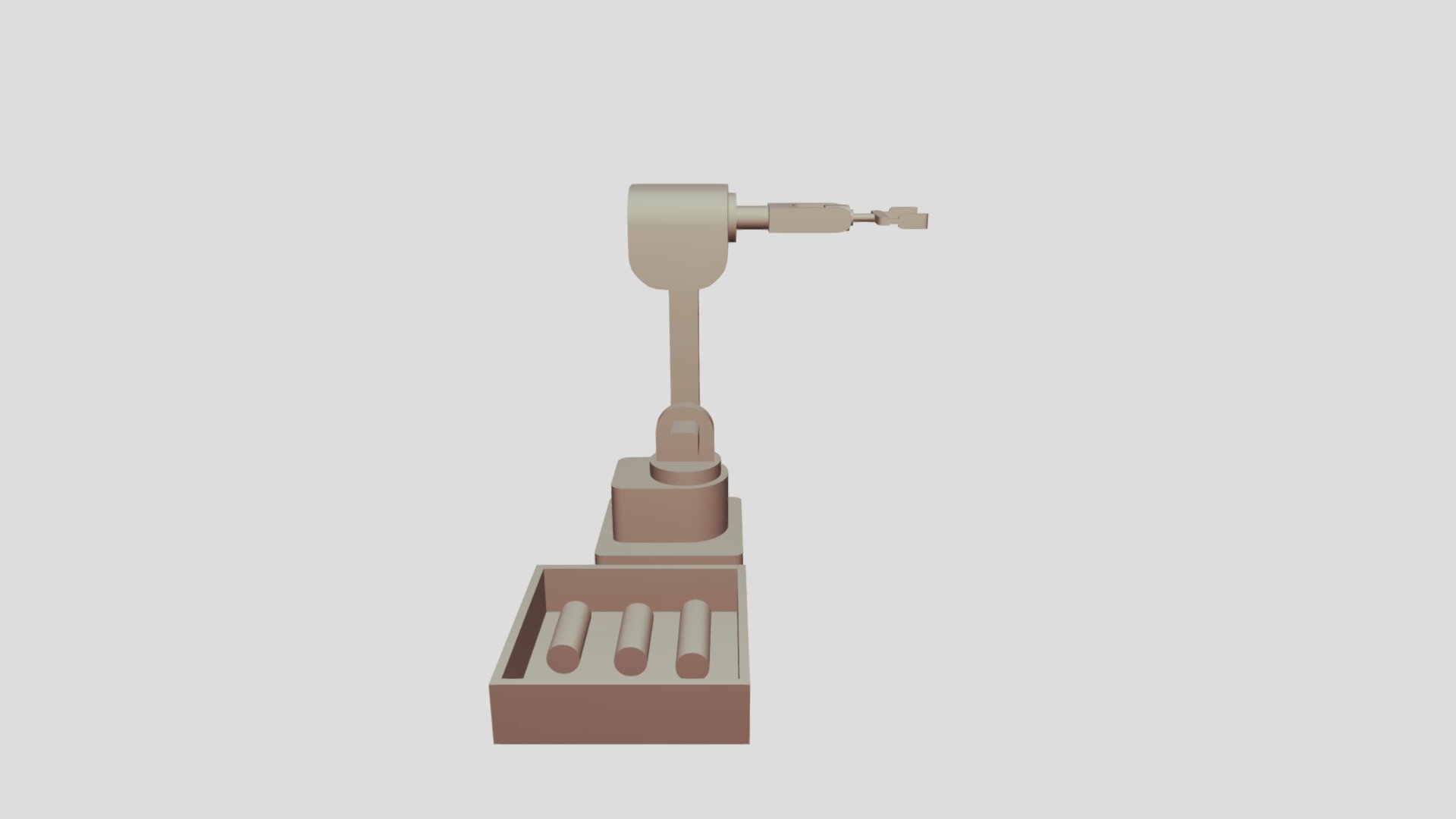 robotic_hand_prototype - 3D model by dawidpa [97ae57d] - Sketchfab