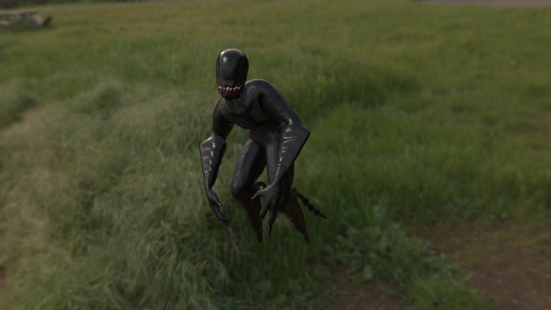 Speed Creature - 3D model by KenanDoesThings [97aed09] - Sketchfab