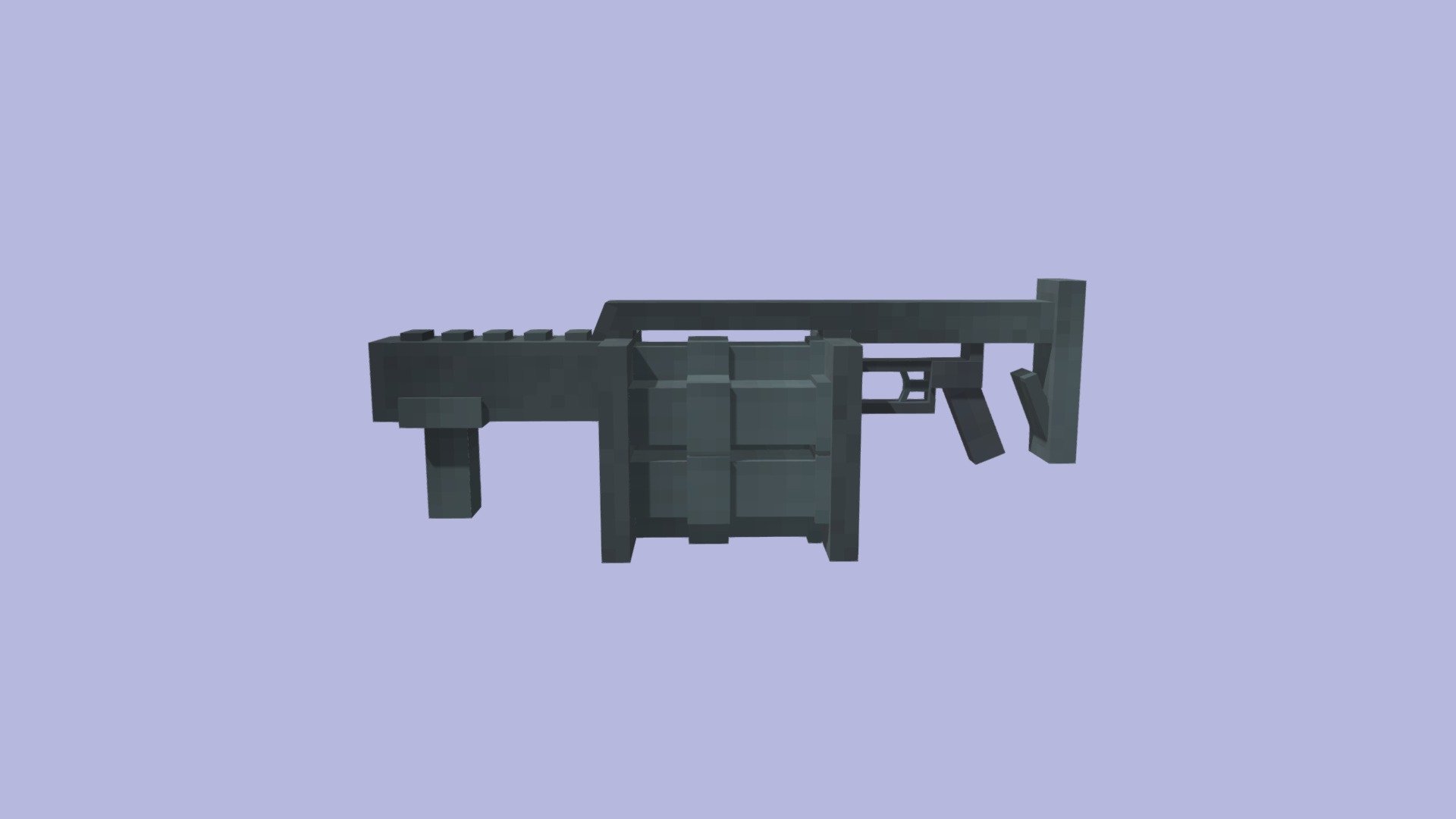 Grenade Launcher [low-poly] - Download Free 3D model by fizikoldun ...