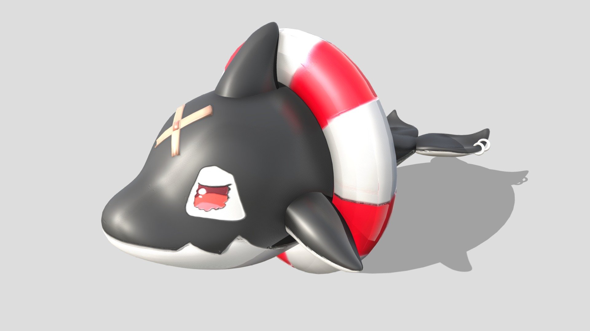Sakamata Chloe's Inu - 3D model by Kuraibu (@Kura_Kuraibu) [97b0c78 ...