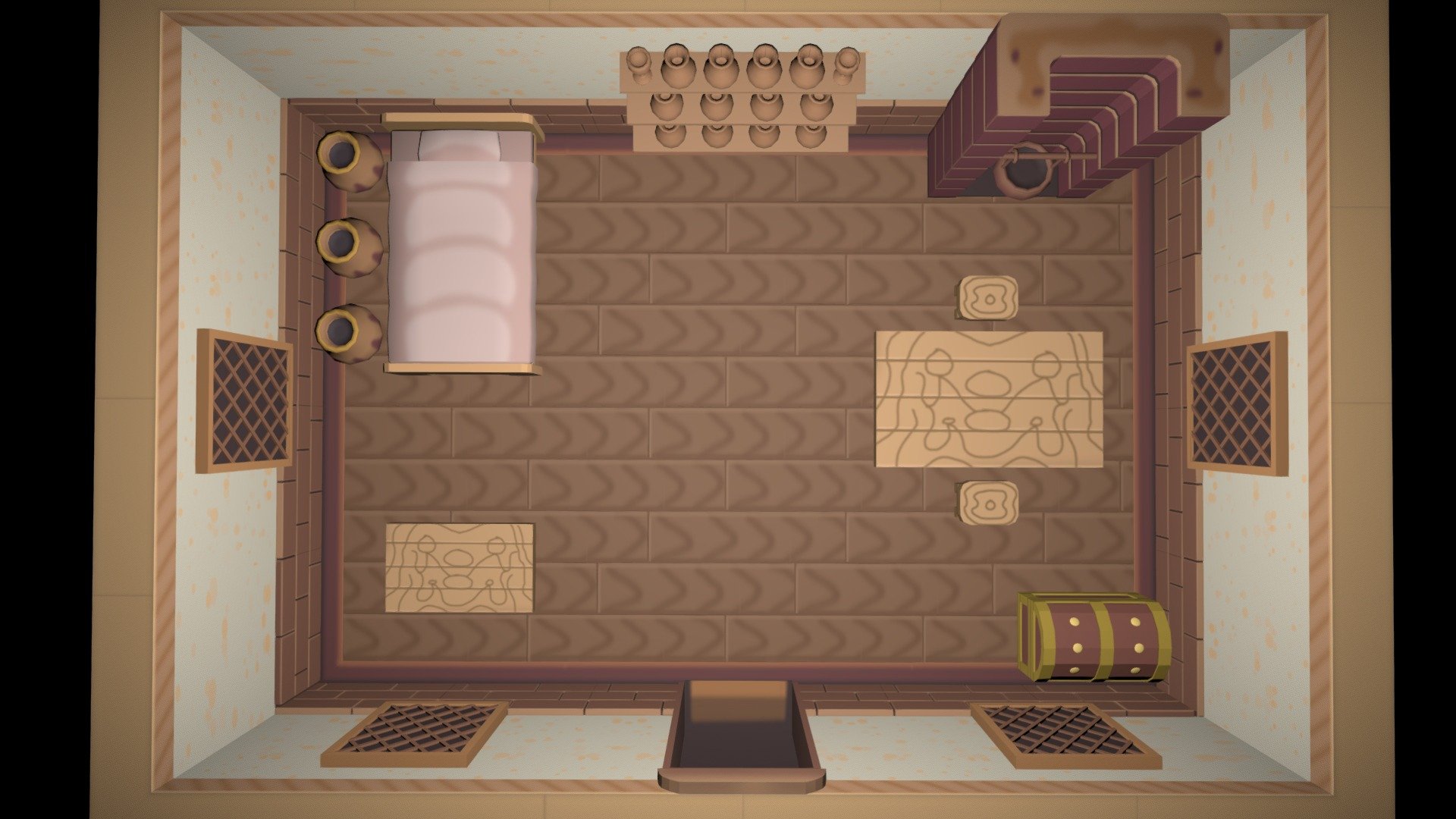 Link's Room - Legend of Zelda - 3D model by Arien Fay (@arienfay ...