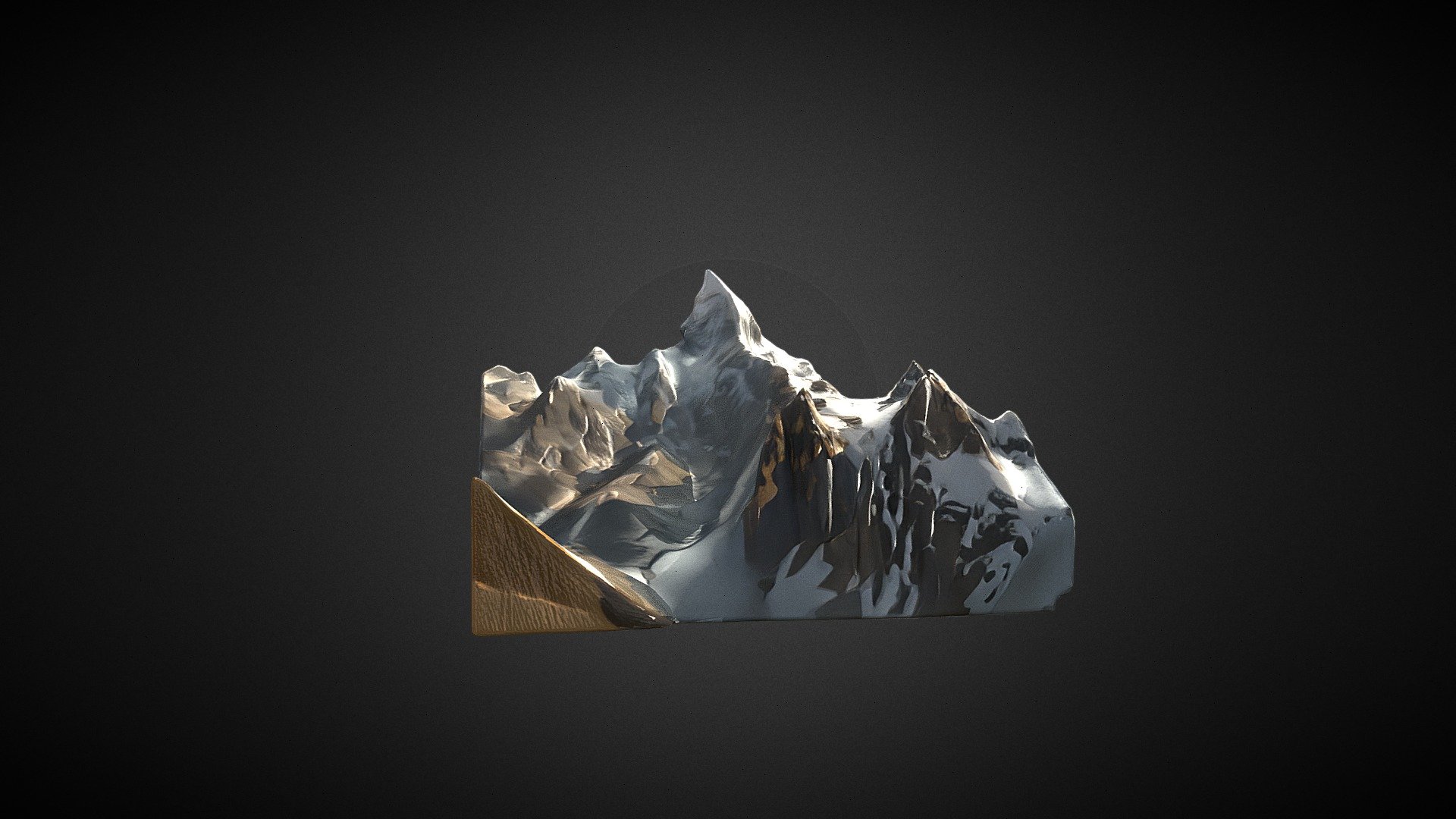 Realistic 3D Model of the Himalayas - Download Free 3D model by ...