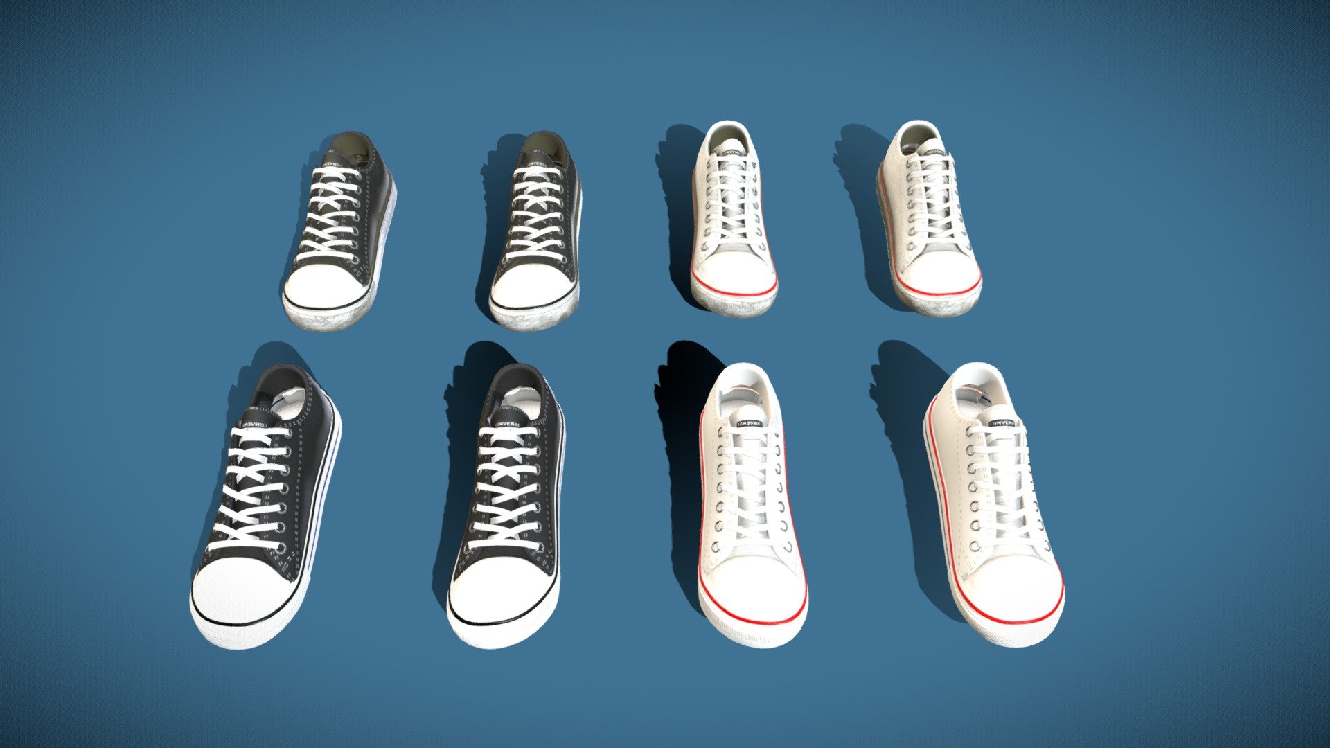All Star shoes , textures 4k - Buy Royalty Free 3D model by matacu.tec ...