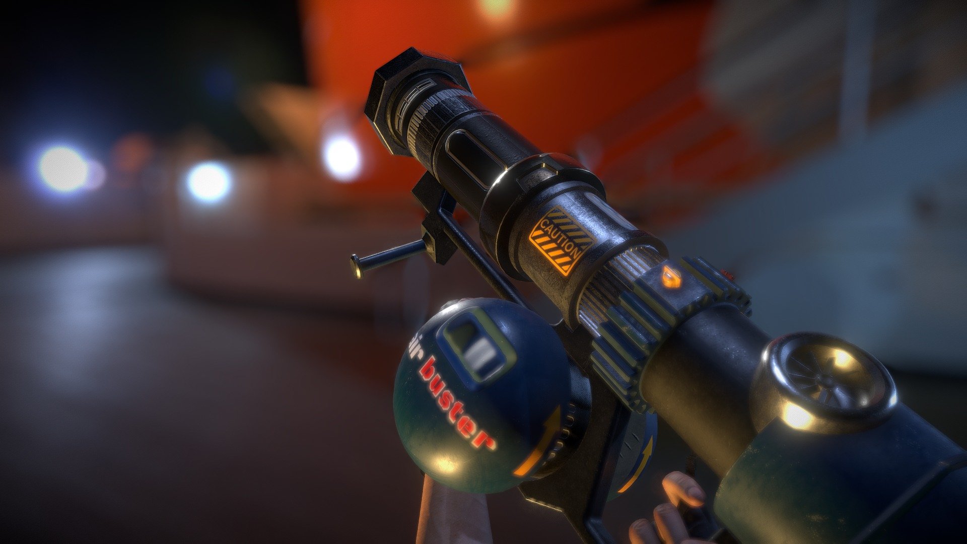 First Person CSO Airbuster - Download Free 3D model by Amine.Elouneg ...