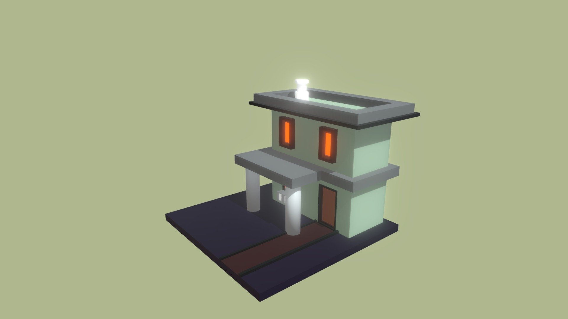 House | Blender Model - Download Free 3D model by andytg [97b5801 ...