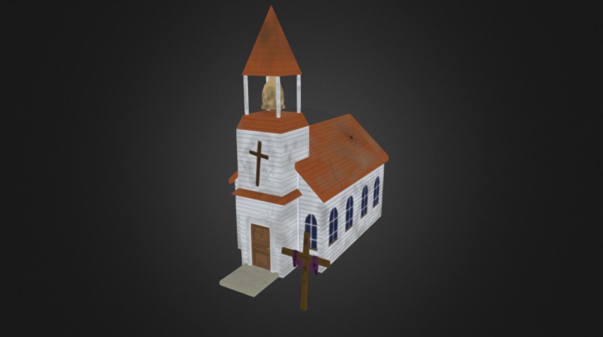 Old Church - 3D model by mrtibs51 [97b854d] - Sketchfab