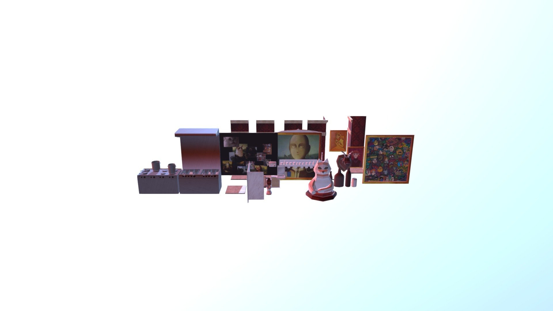 Meme Cult - 3D model by ottanuki (@JoanOfArt) [97baa74] - Sketchfab