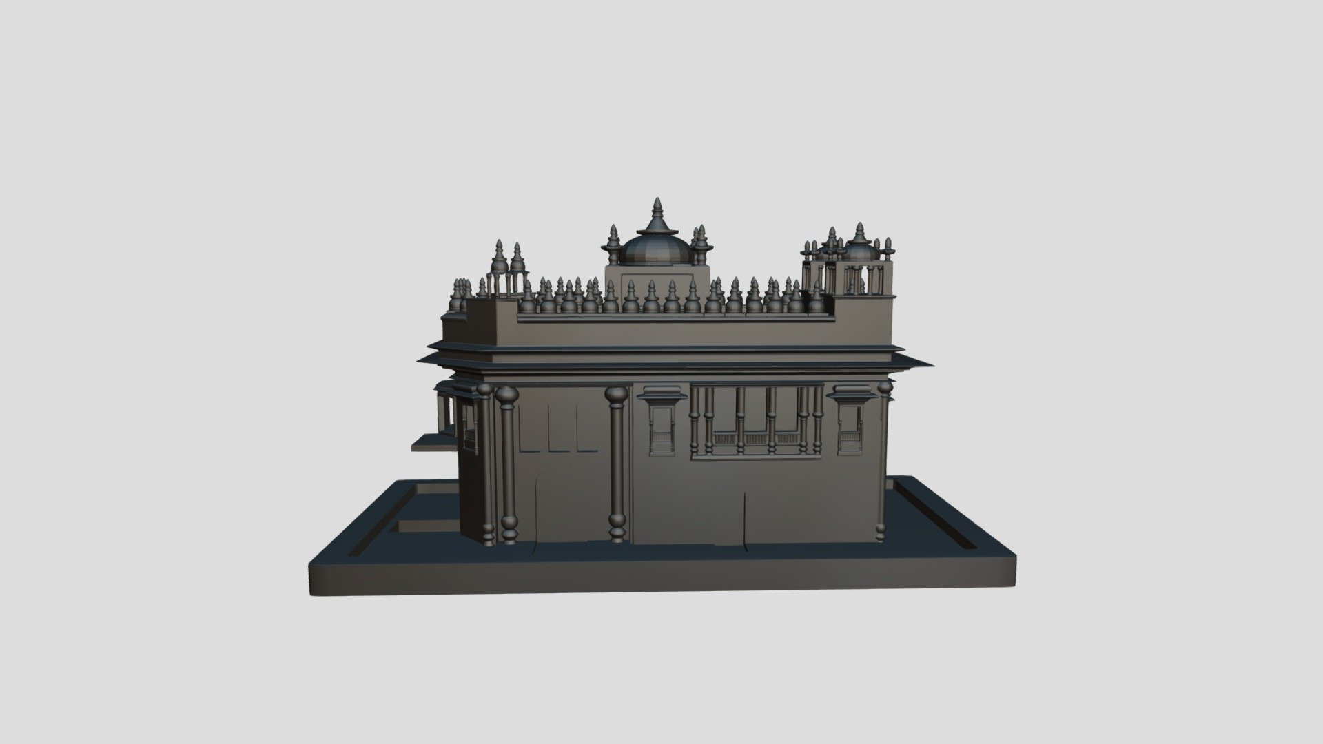 GOLDEN TEMPLE - 3D model by Karan.Malhotra [97bb0dc] - Sketchfab