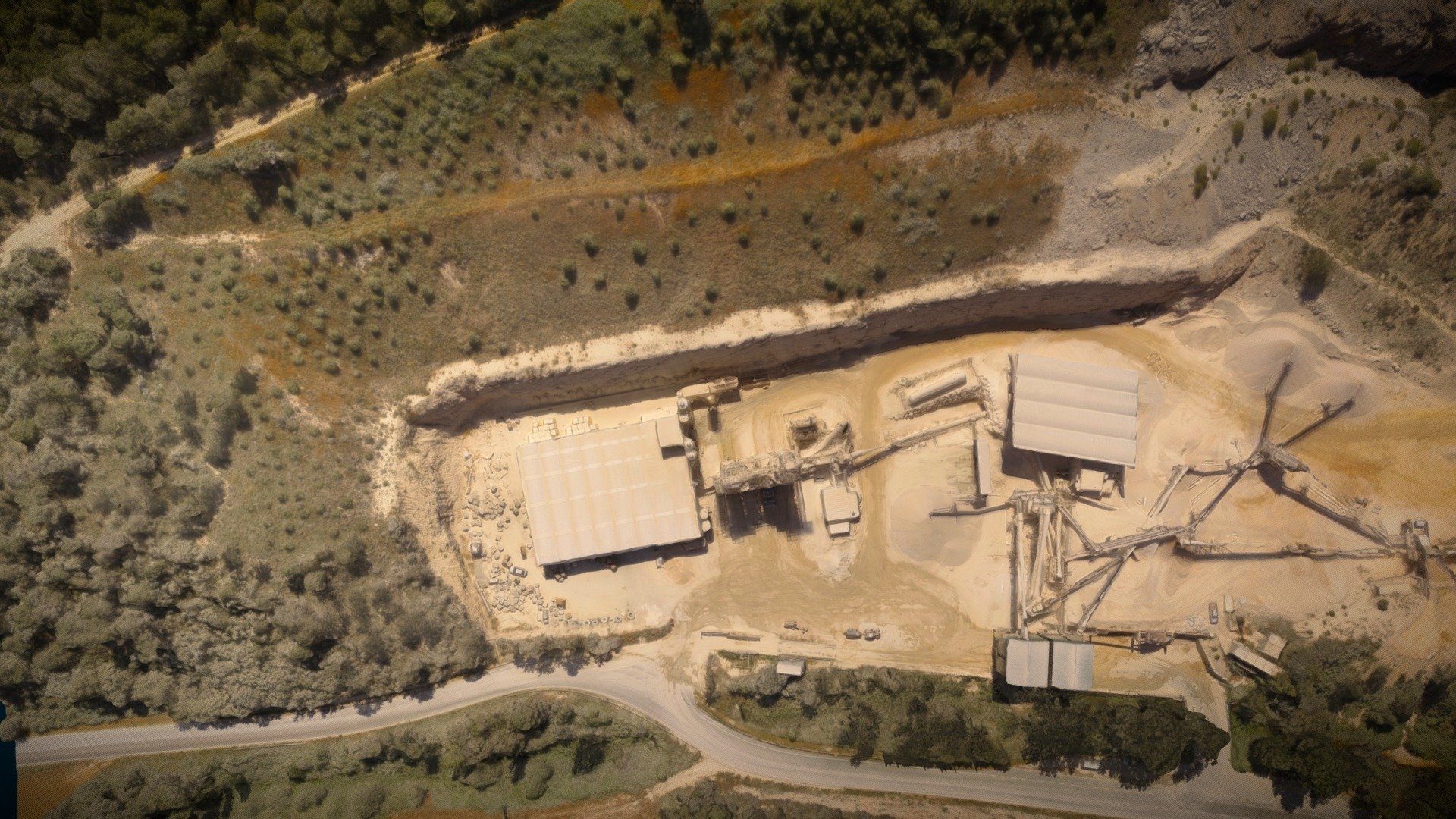 Cement Quarry - 3D model by Jaume Balagué (@terradron.cat) [97bc77f ...
