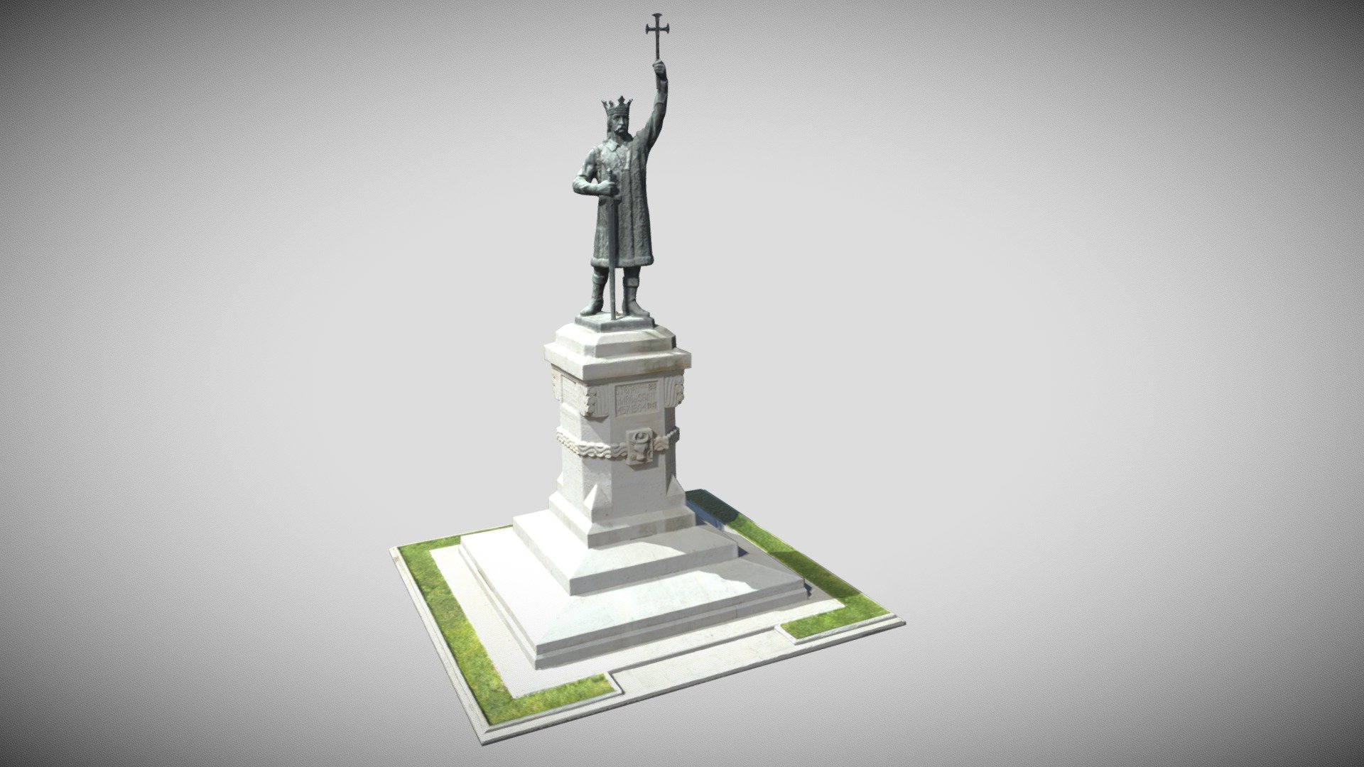 Stefan the Great monument, Moldova - 3D model by viar_technology ...
