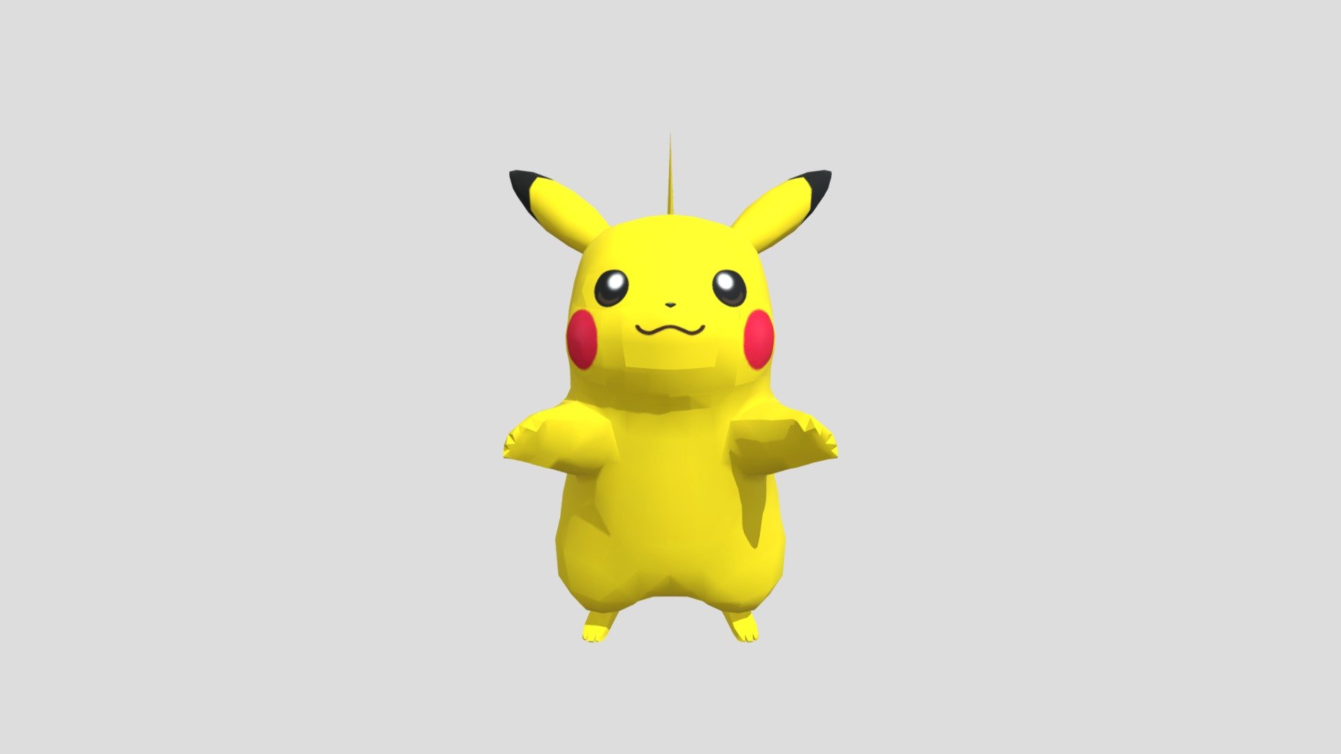 Pikachu - Download Free 3D model by Neut2000 [97bd102] - Sketchfab