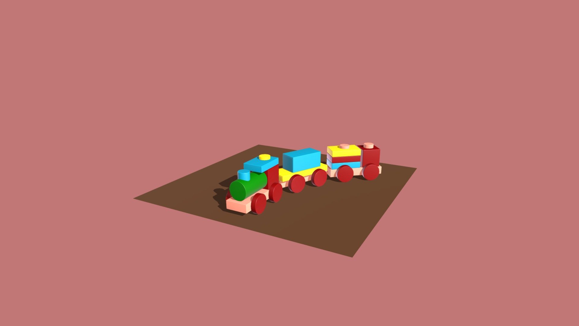 Block Toy Train - Download Free 3D model by Hancock (@hans.fredo ...
