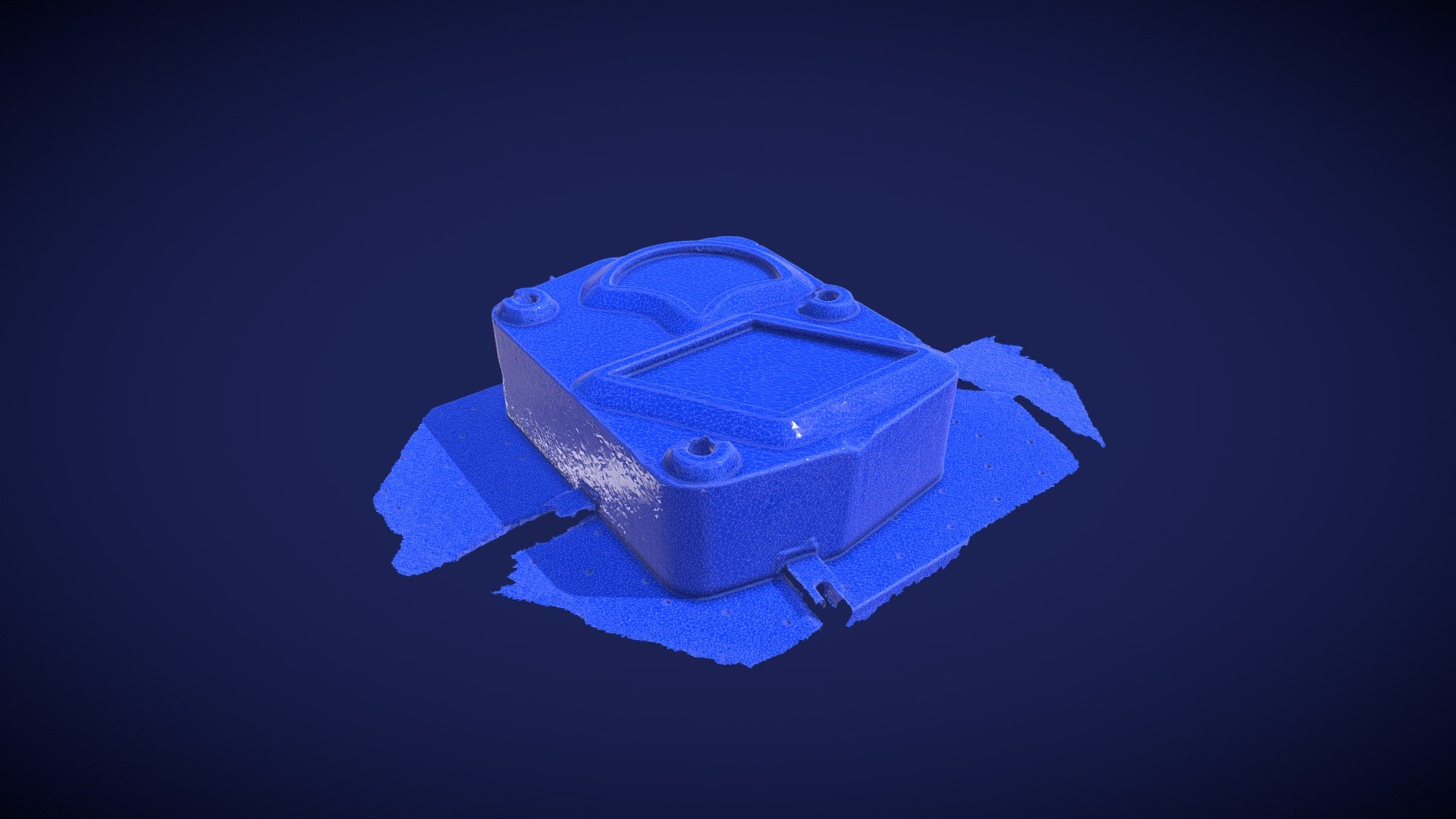 Blender - Baking wireframe as texture - Test - Download Free 3D model ...