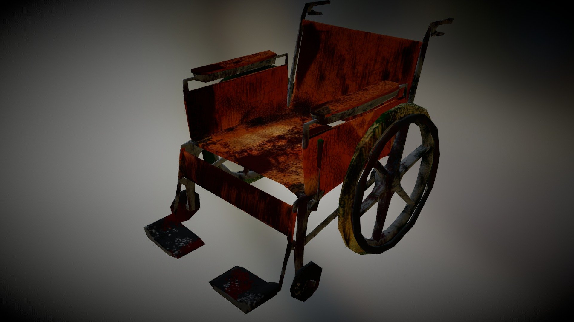 RE: wheelchair (horror game hospital) - Download Free 3D model by ...