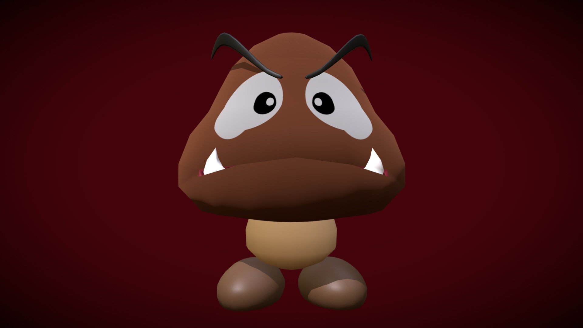 Goomba - 3D model by JAZLUC [97bd78b] - Sketchfab