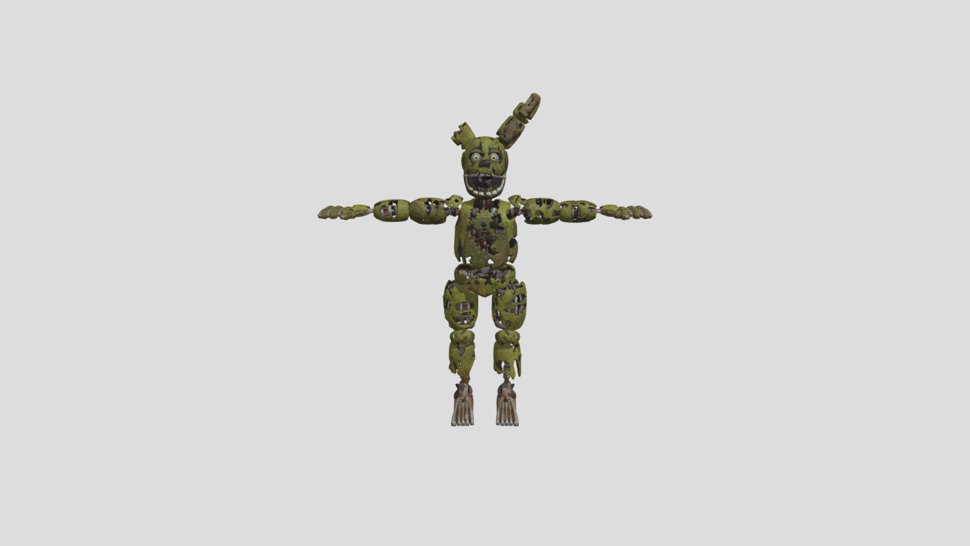 Springtrap-five-nights-nights-at-freddys-hw - Download Free 3D model by ...