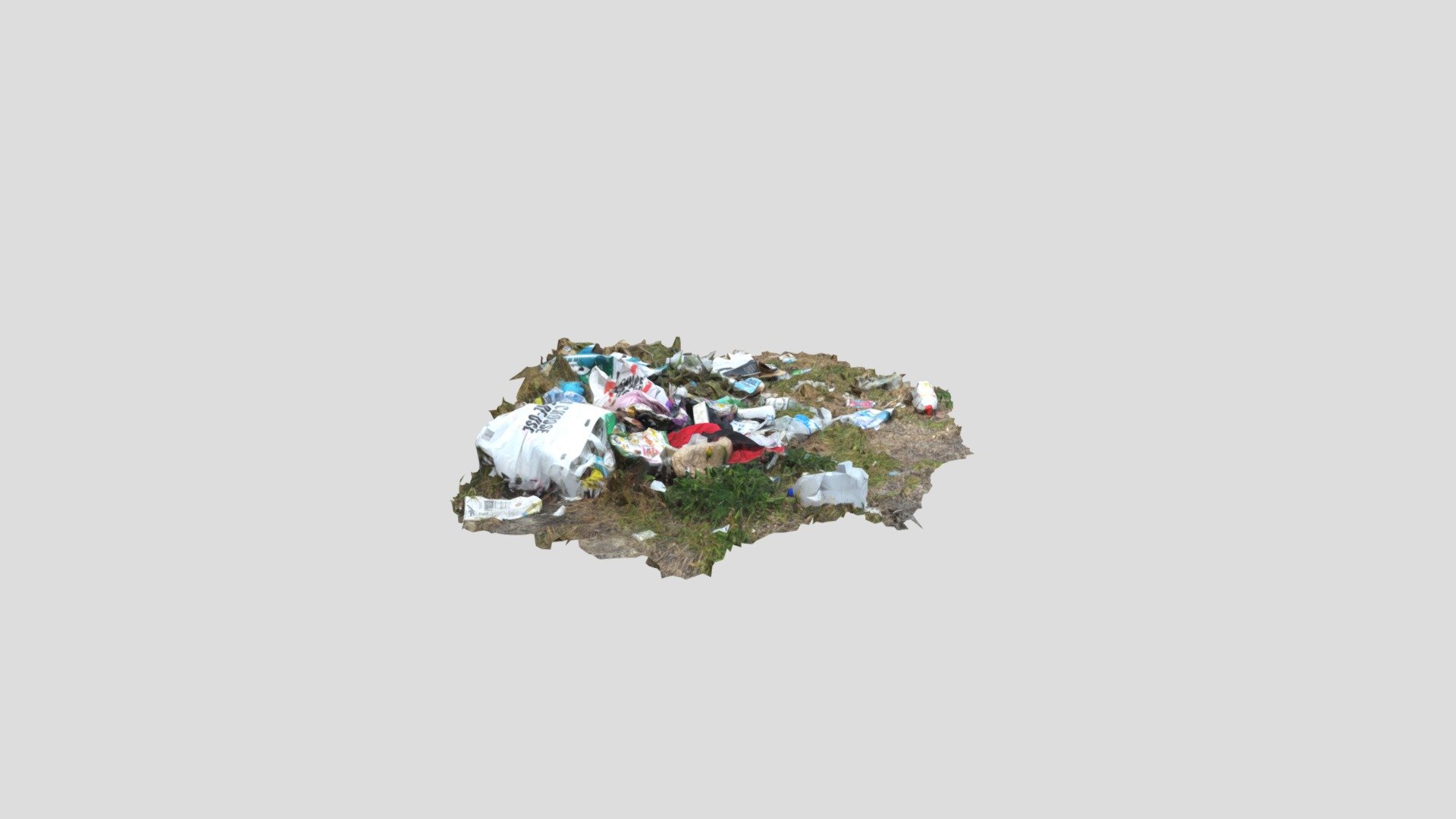 Rubbish - Download Free 3D model by 3DWALKABOUT [97bda43] - Sketchfab