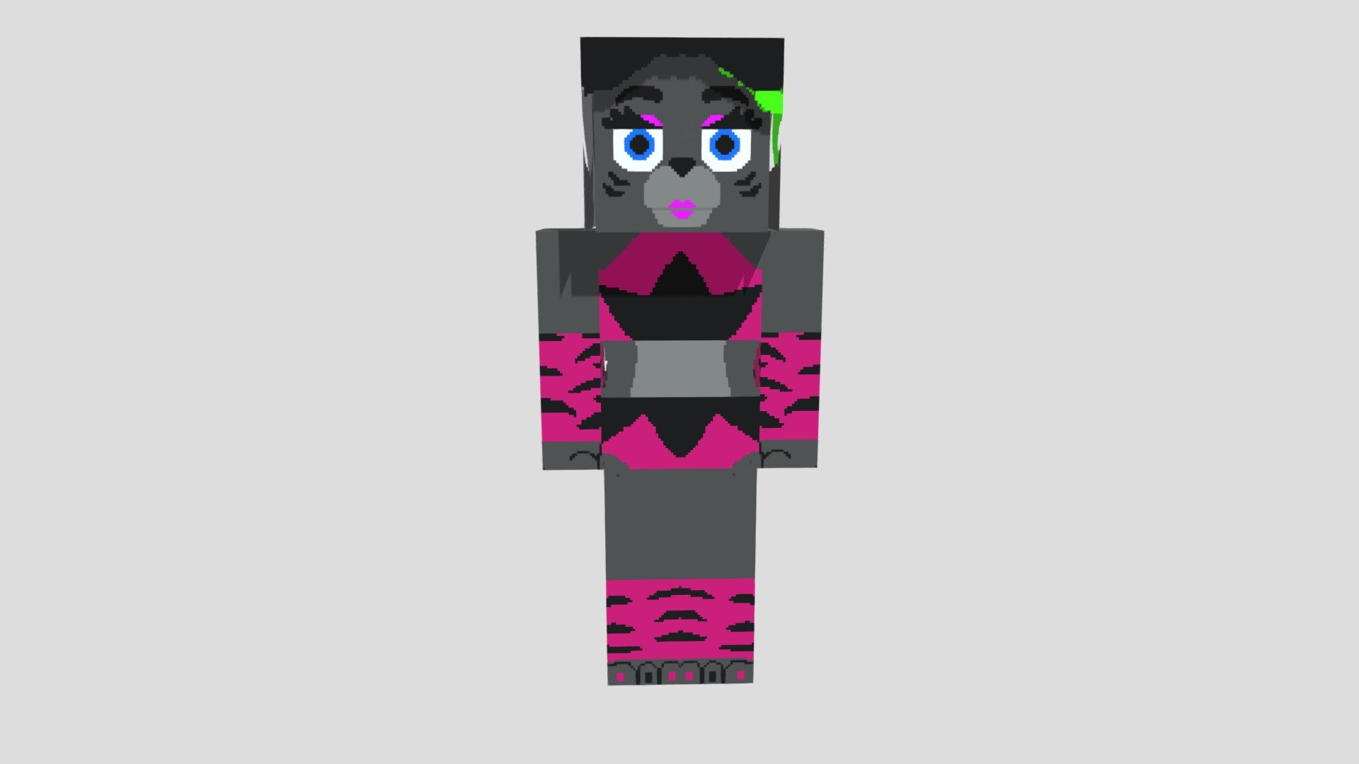AutisticArtist53 Minecraft skin - Download Free 3D model by ...