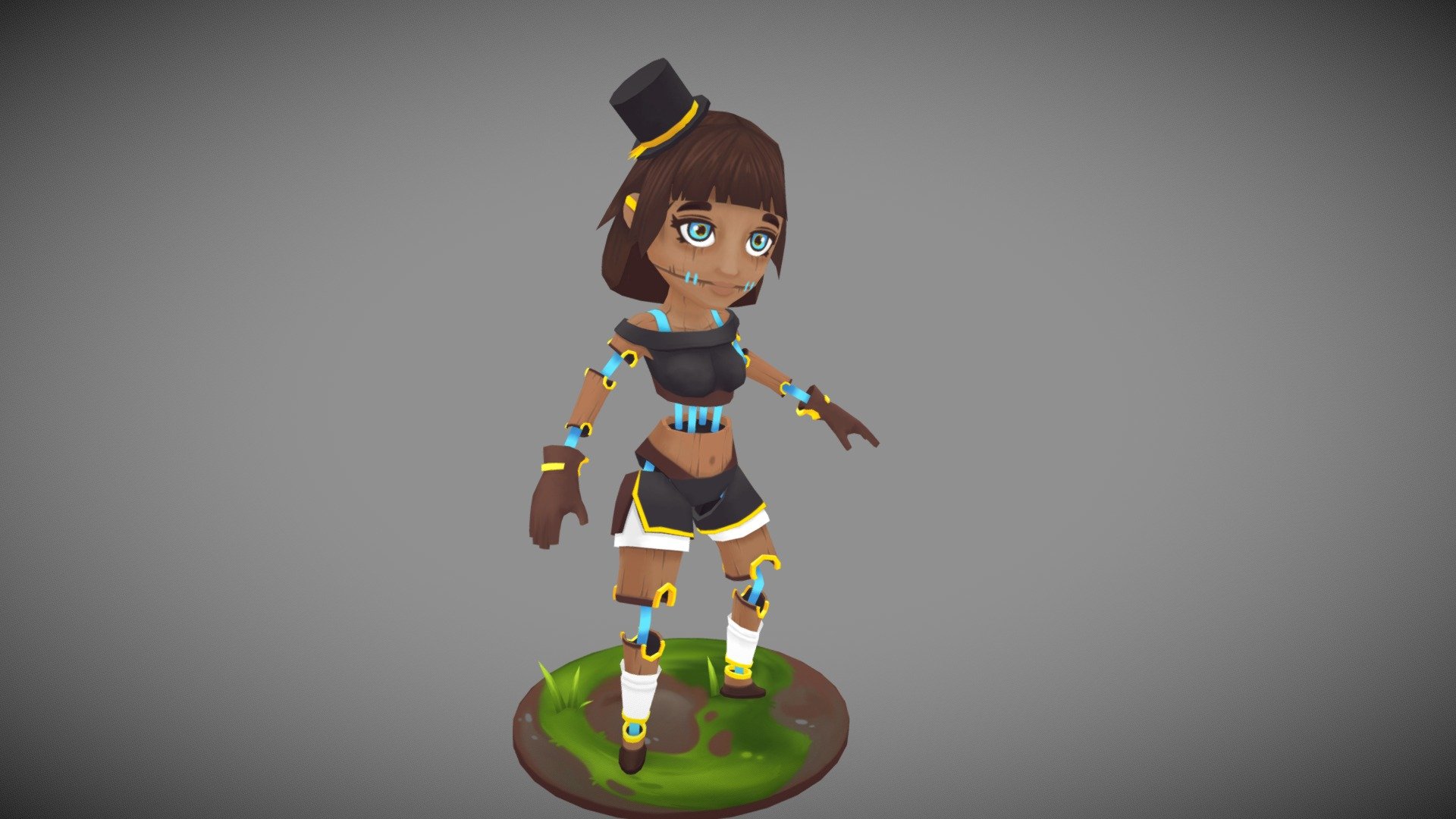 Gatcha Game Hero - Puppeteer - 3D model by Cristian Baßler ...