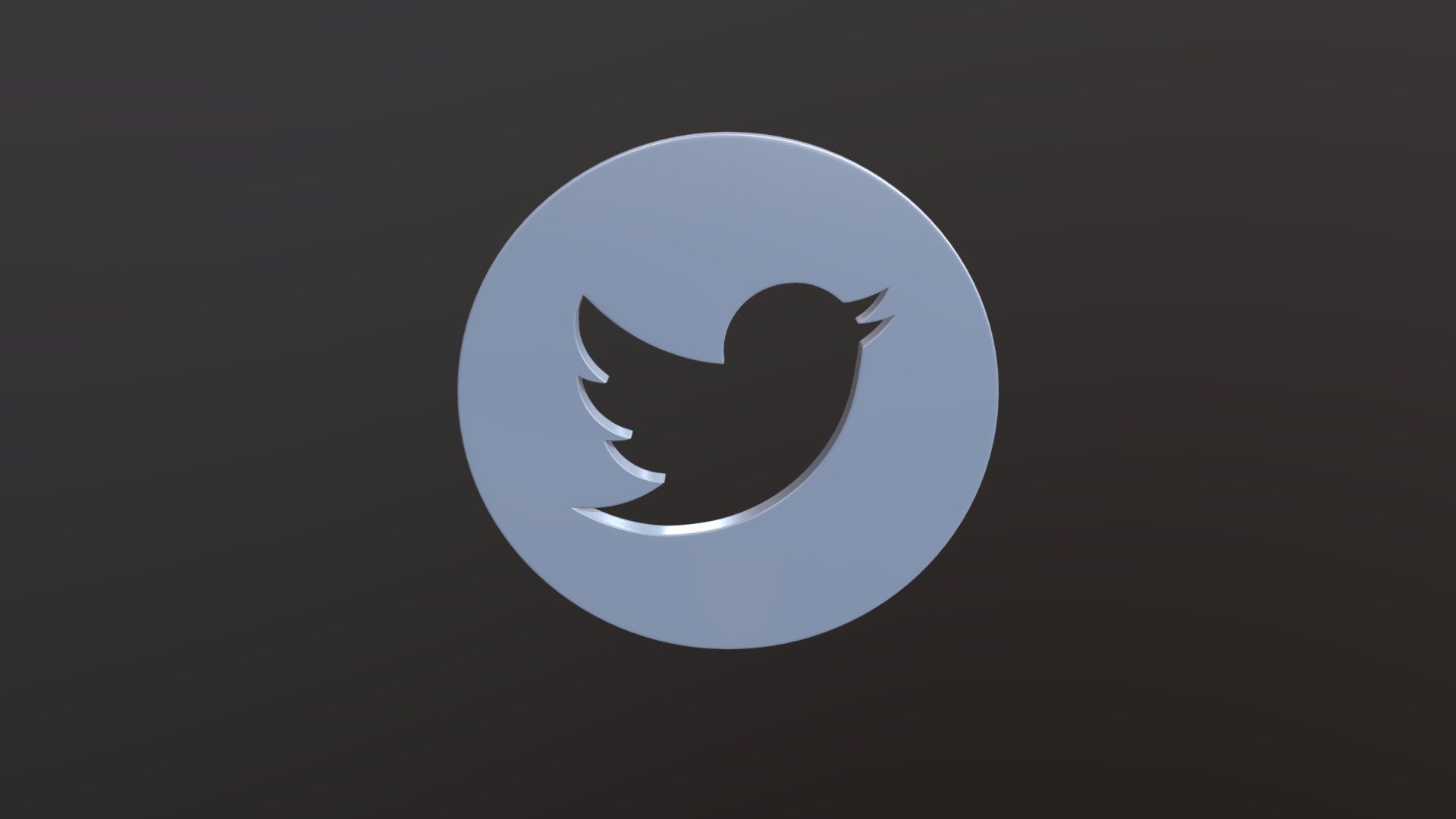 Twitter Bird 3d Powerpoint Icon - 3D model by BenGrieb [97c0a1b ...