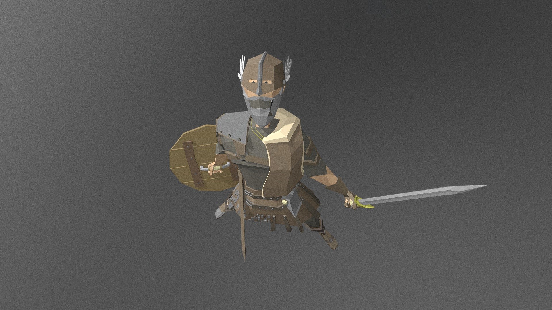 Lowpoly Marauder - 3D model by micronizator [97c15eb] - Sketchfab