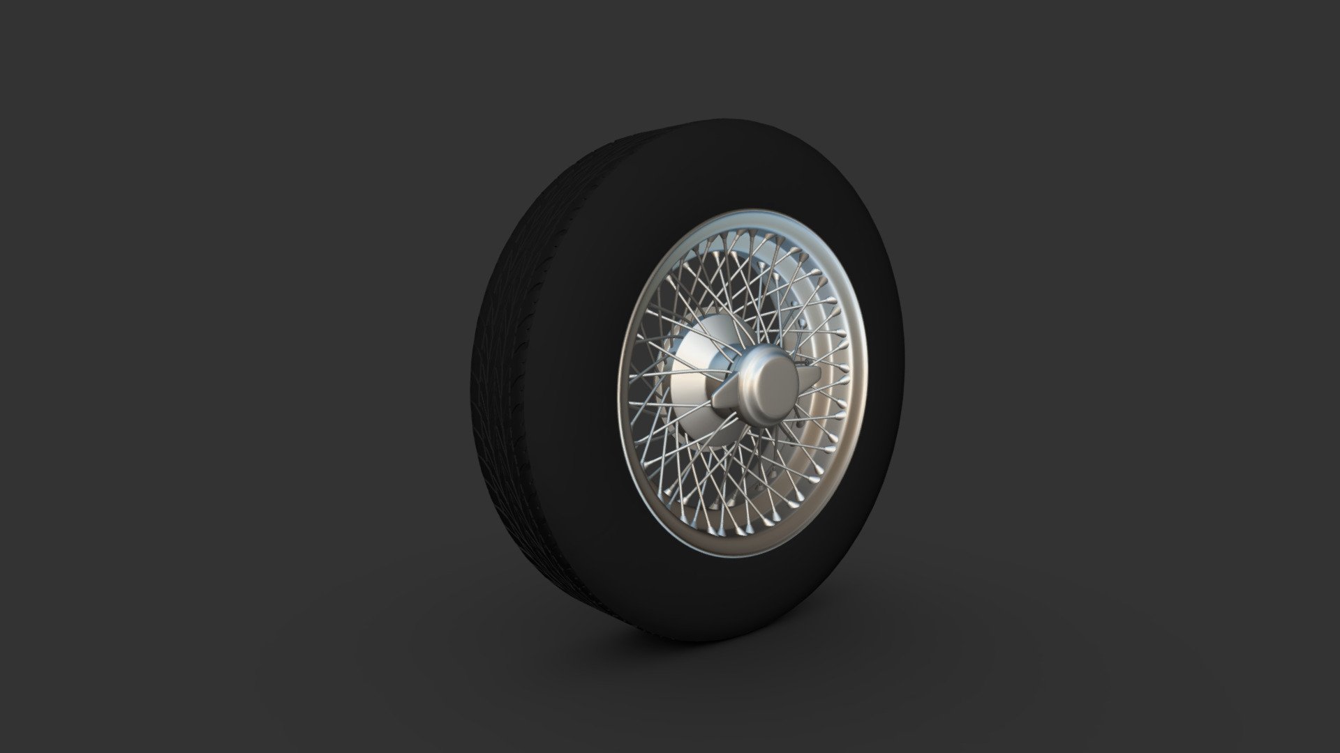 Jaguar wire wheel - 3D model by wirehaze [97c2232] - Sketchfab