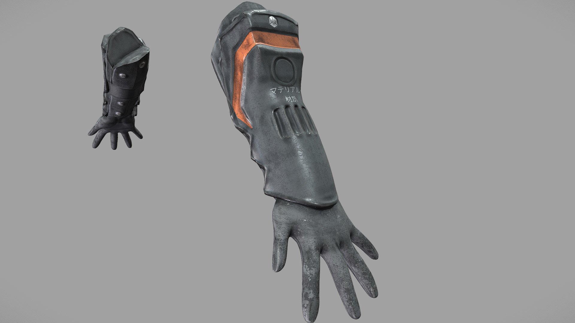 Cyberpunk Sci-fi Gloves - Buy Royalty Free 3D model by 3dia [97c2746 ...
