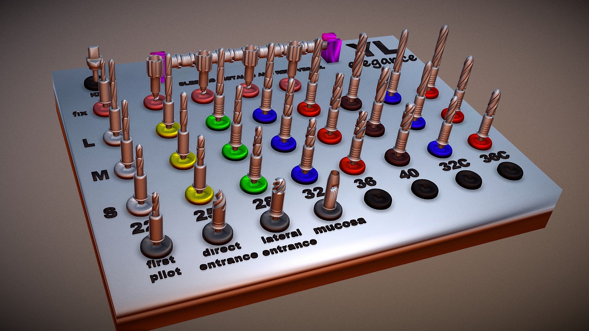 My new surgical guide kit - 3D model by digitalstom [97c3ae0] - Sketchfab
