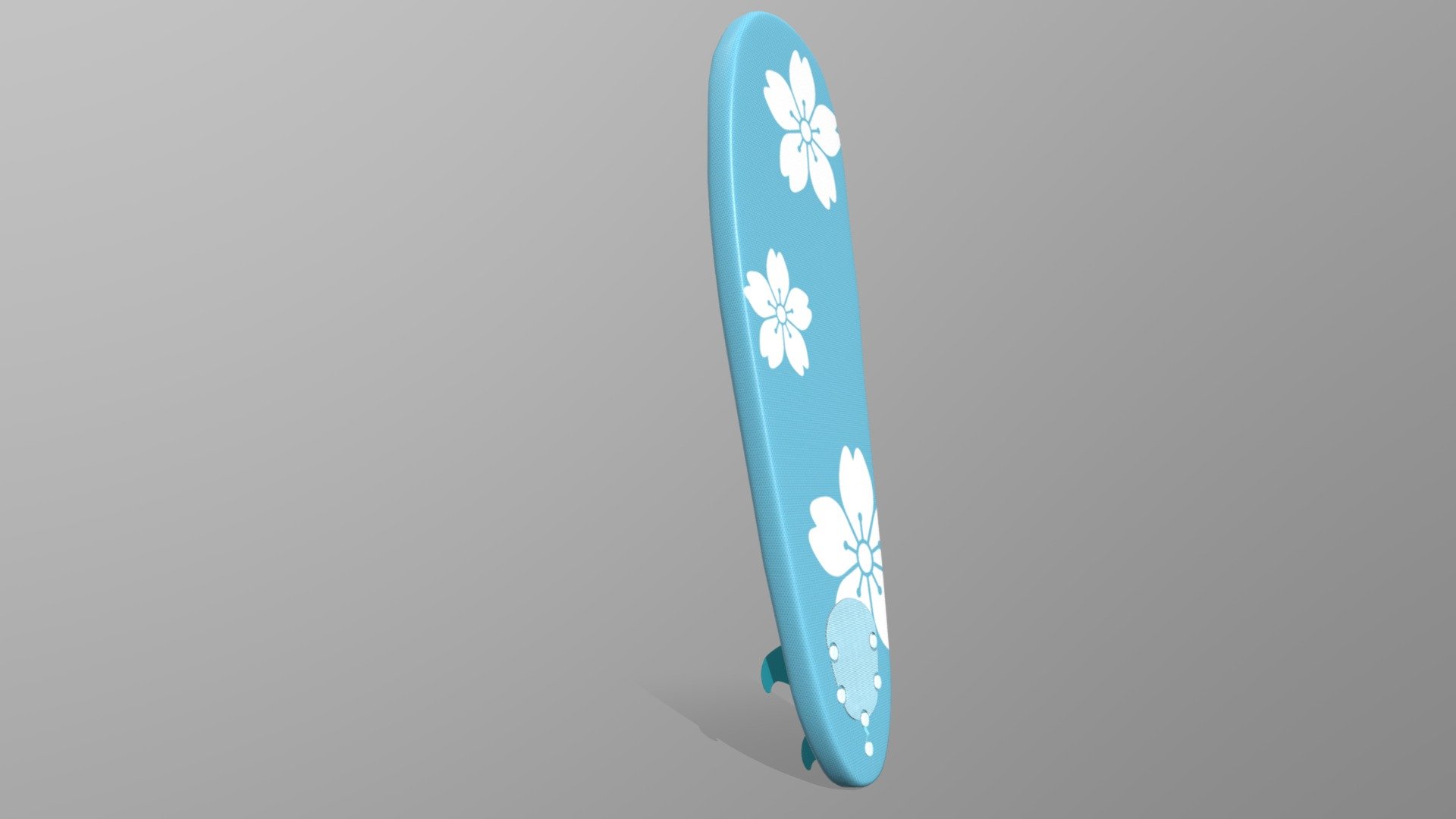 Surfboard Low Poly 37 - 3D model by Katia_M [97c4259] - Sketchfab