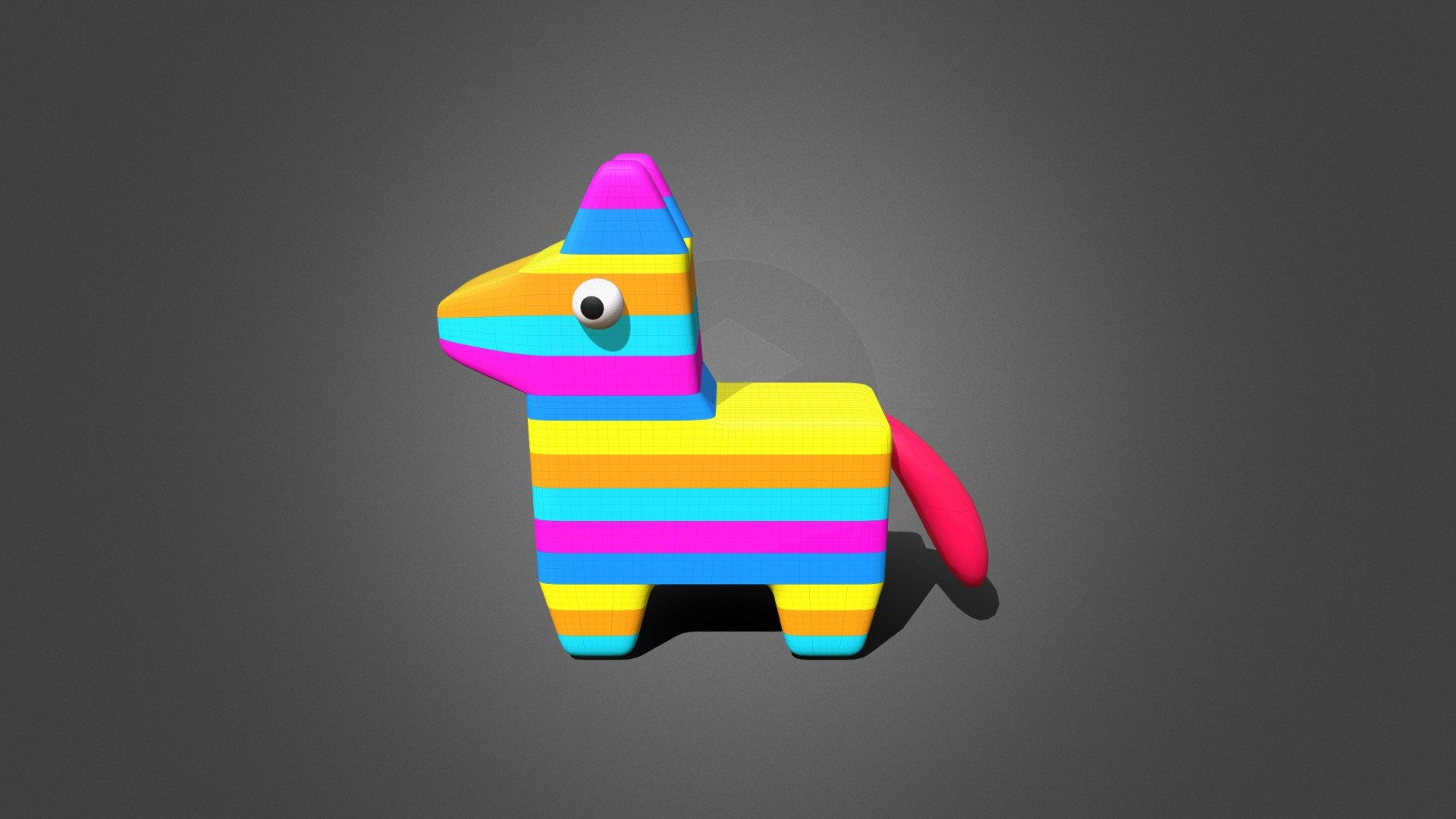 Piñata - 3D model by Aín Guerrero (@ainguerrero) [97c42a3] - Sketchfab