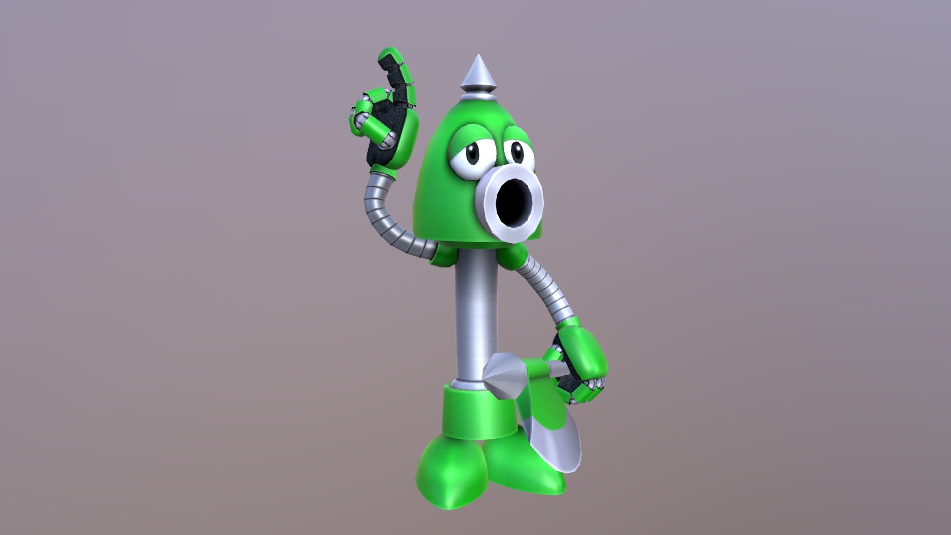 Axem Green - Download Free 3D model by Peardian [97c598f] - Sketchfab