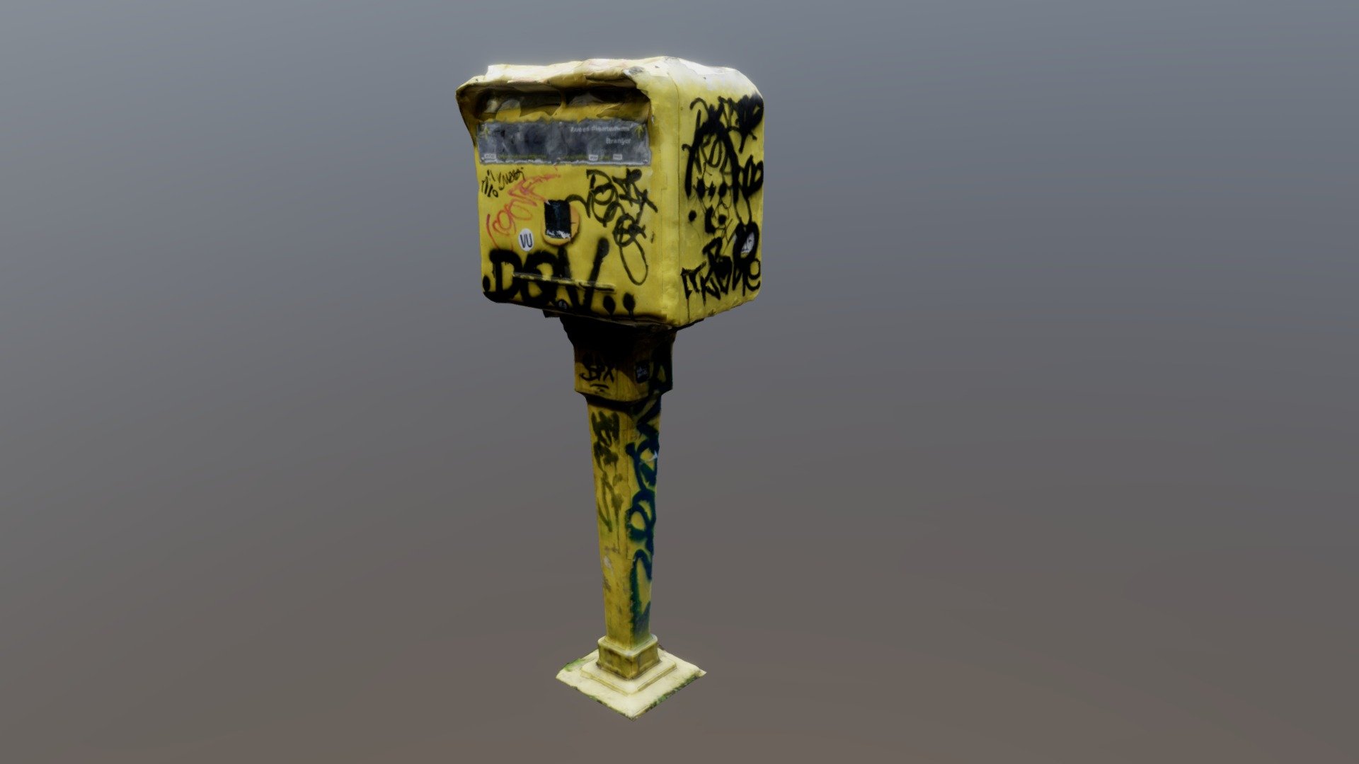 S071 Letter Box - Download Free 3D model by bimage [97c5bff] - Sketchfab