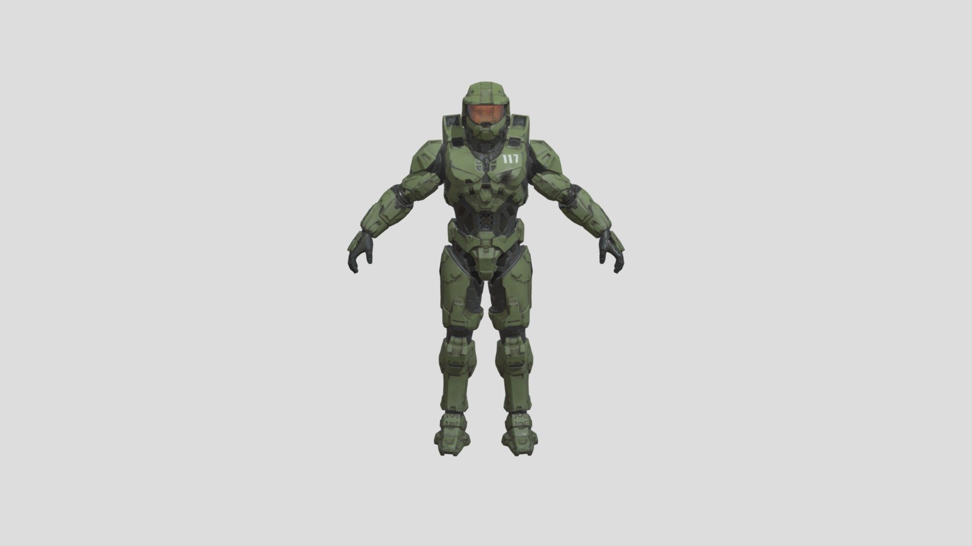 PC Computer - Fortnite - Master Chief - Download Free 3D model by ...