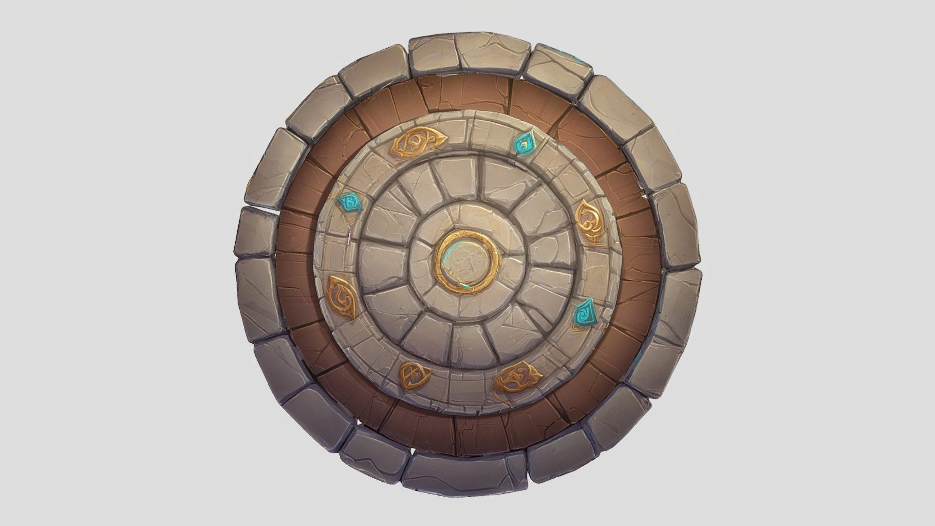 Ancient Rune Stone - Download Free 3D model by ItsKrish7 [97c6f1b ...