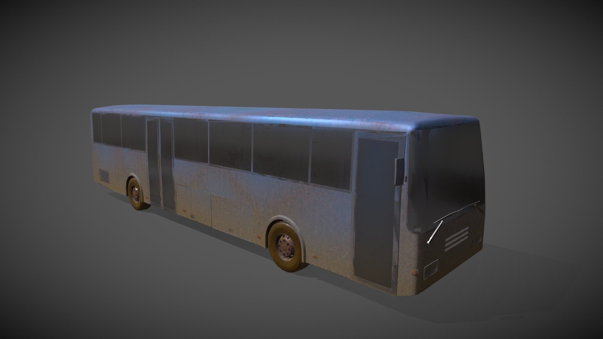 Mercedes-Benz bus - 3D model by anttihoo [97c7f92] - Sketchfab