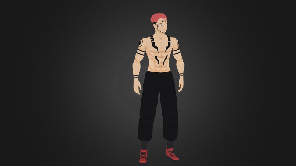 Jujutsu Kaisen - A 3D model collection by LiMBO (@limbozxc) - Sketchfab