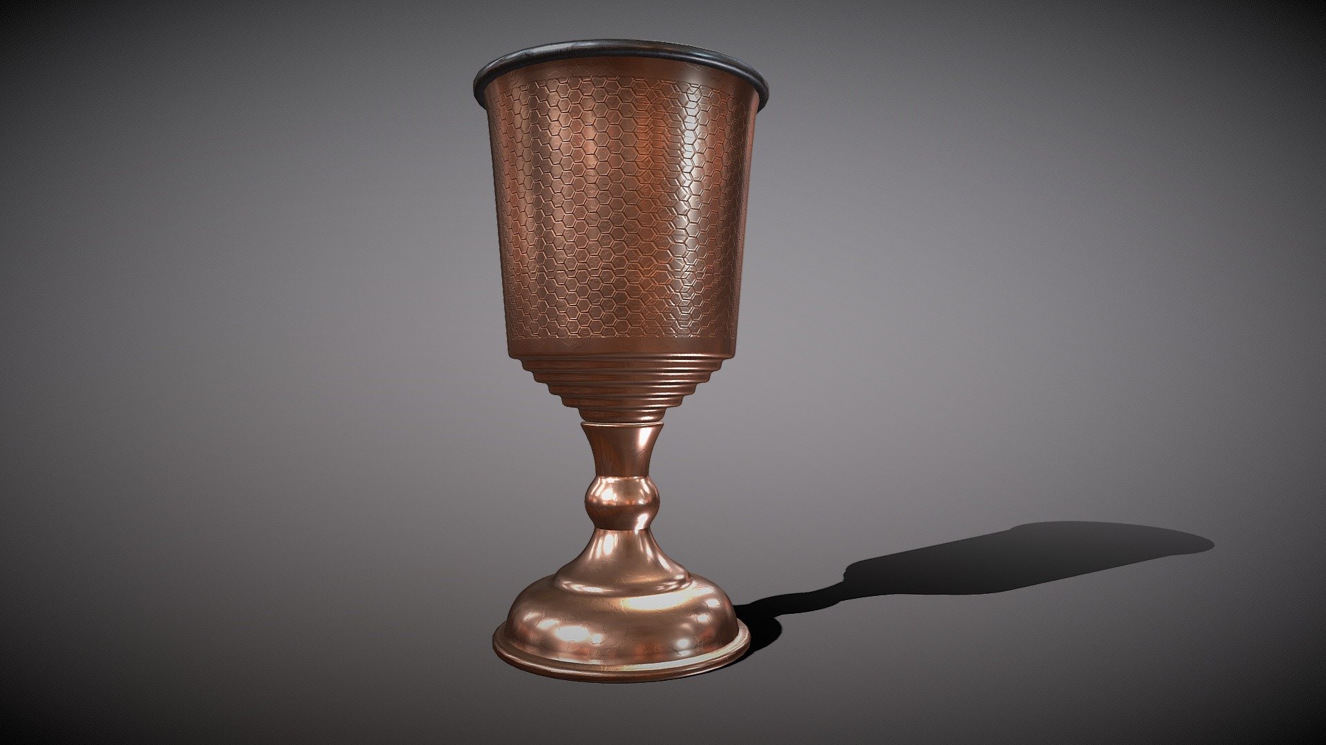 Copper Cup - 3D model by majidakbarimoganjogi [97c996d] - Sketchfab