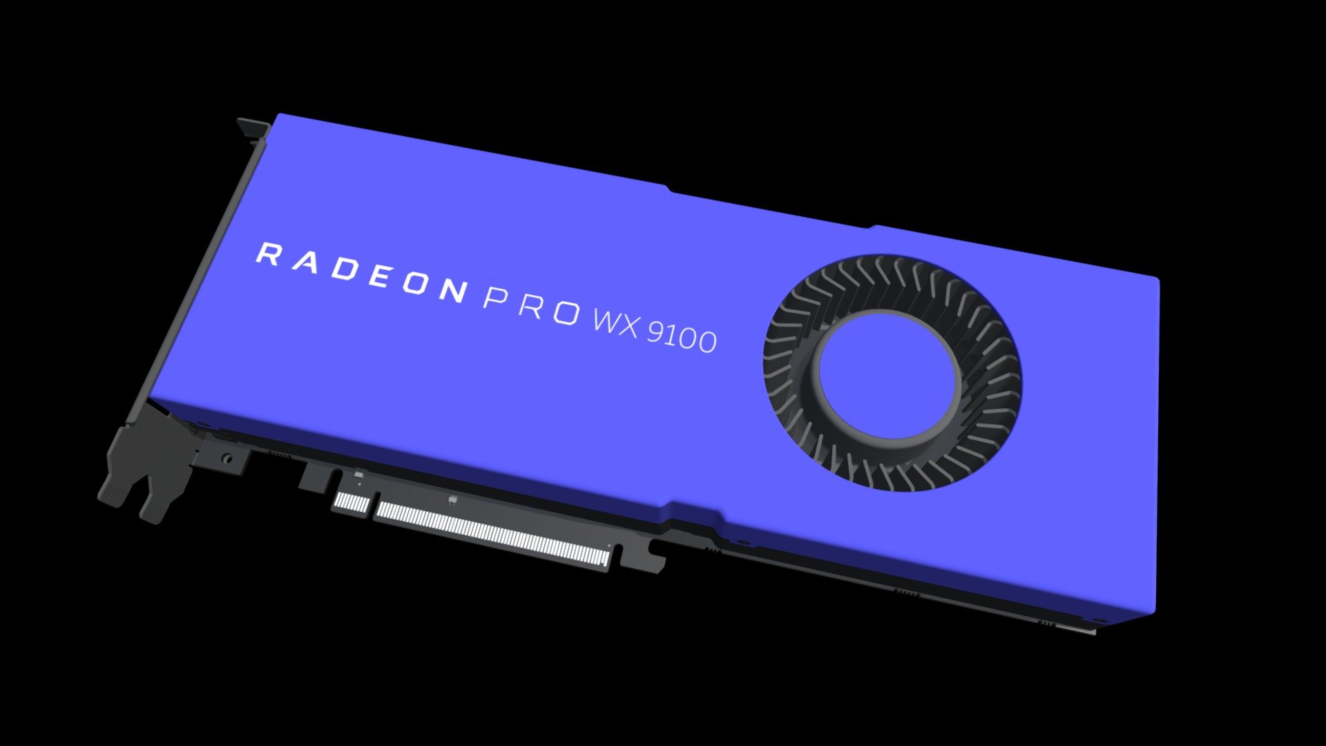 Radeon PRO WX9100 - 3D model by radeon [97caa28] - Sketchfab