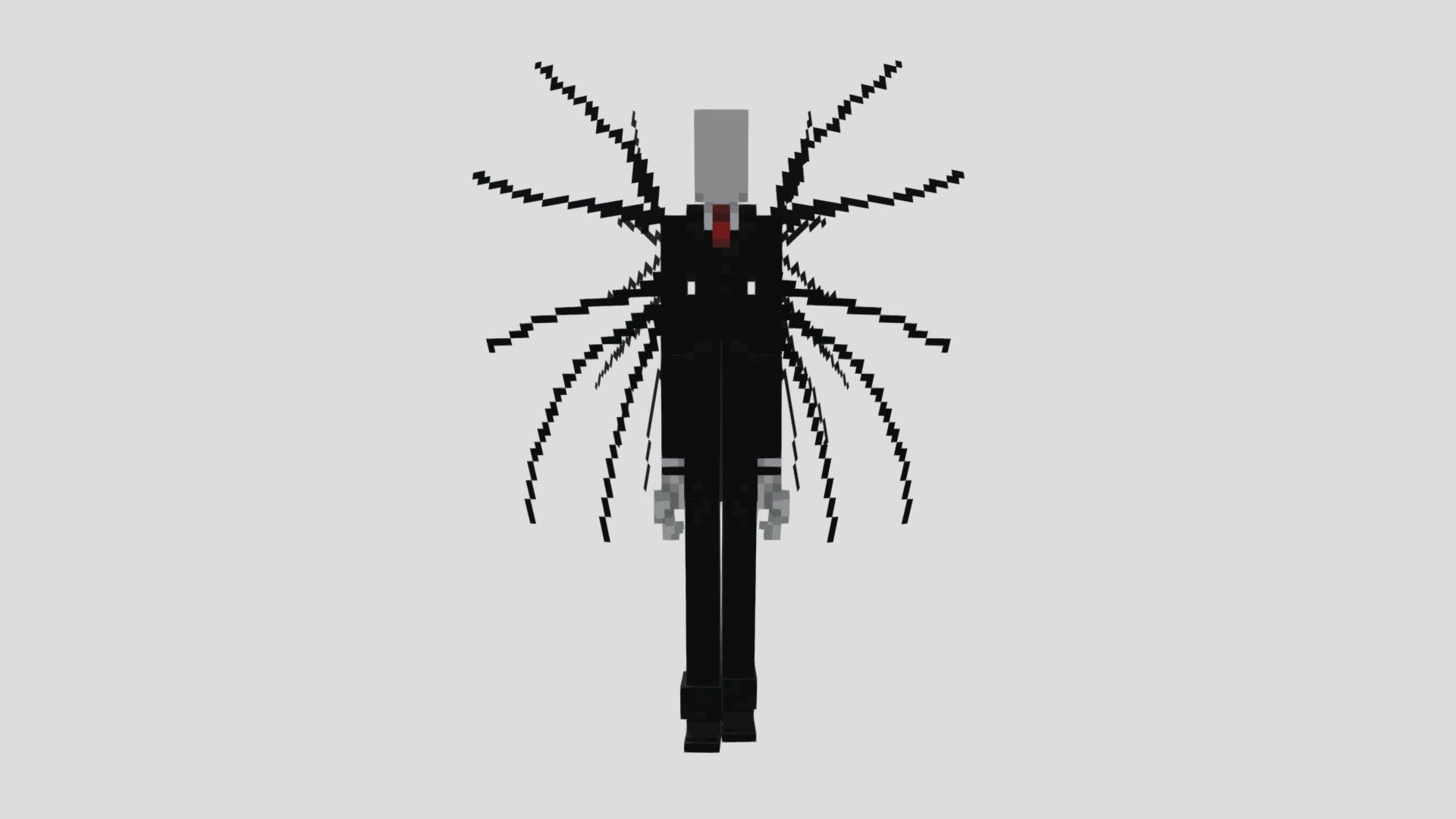 Slenderman - 3D model by Detrimax [97ccedf] - Sketchfab