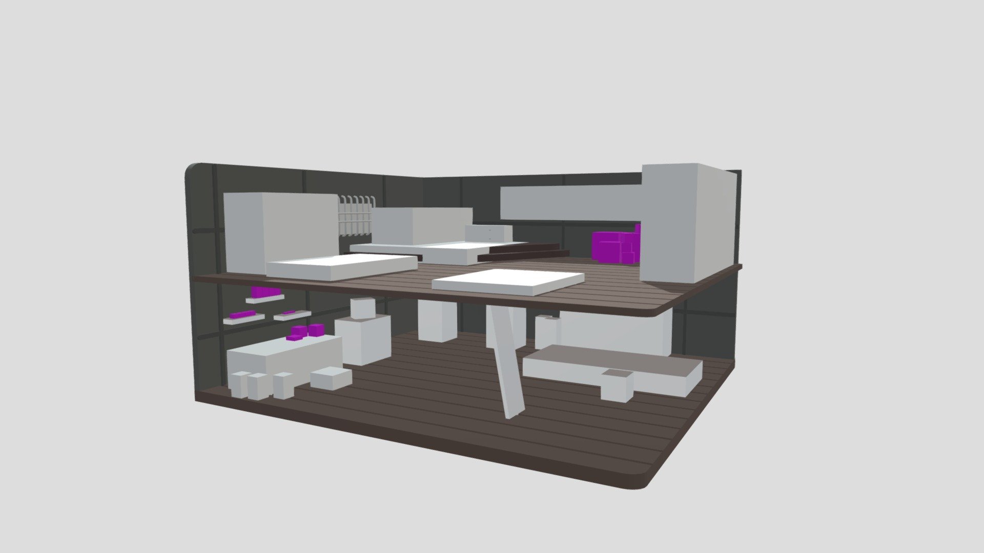 Blockout MV - 3D model by catnip606 [97d02df] - Sketchfab