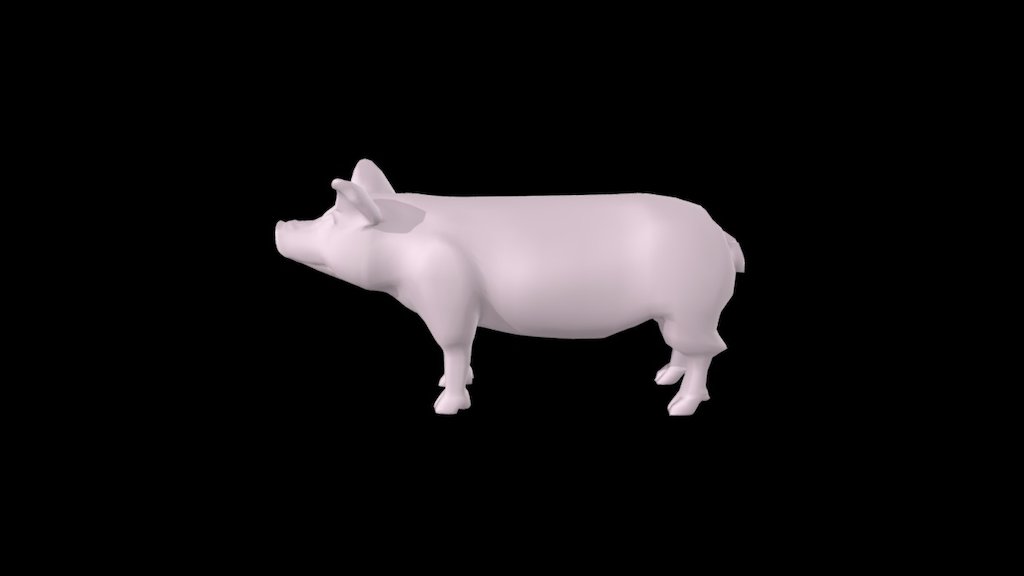 Pig - 3D model by Aaron Clark (@Aaronclark) [97d05c5] - Sketchfab