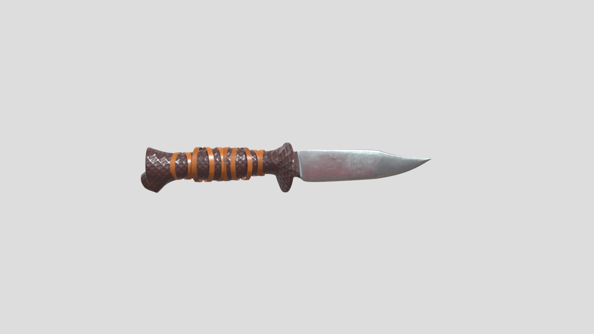 Simple Dagger With Rags - 3D model by Fotell [97d3578] - Sketchfab