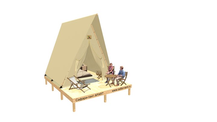 Glamping 3D models - Sketchfab