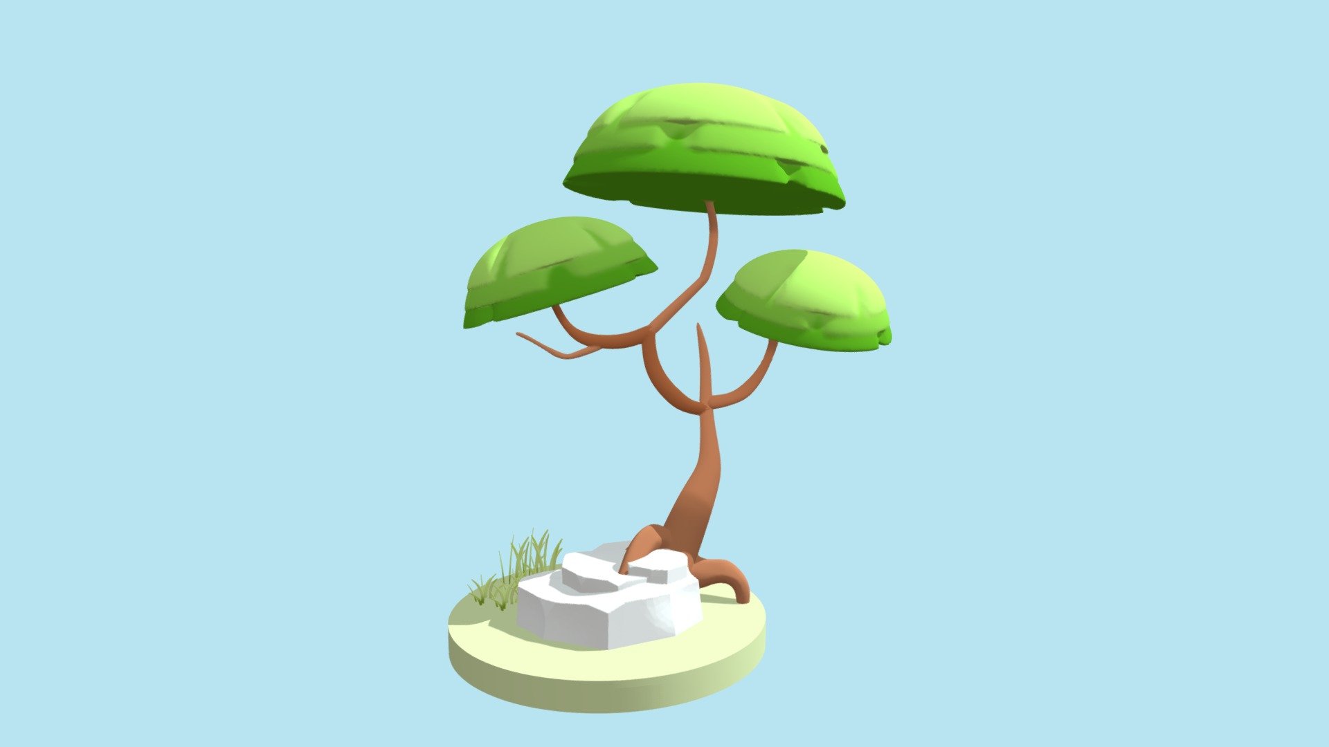 Tree Scene - 3D model by Lauren.Ponder [97d591d] - Sketchfab
