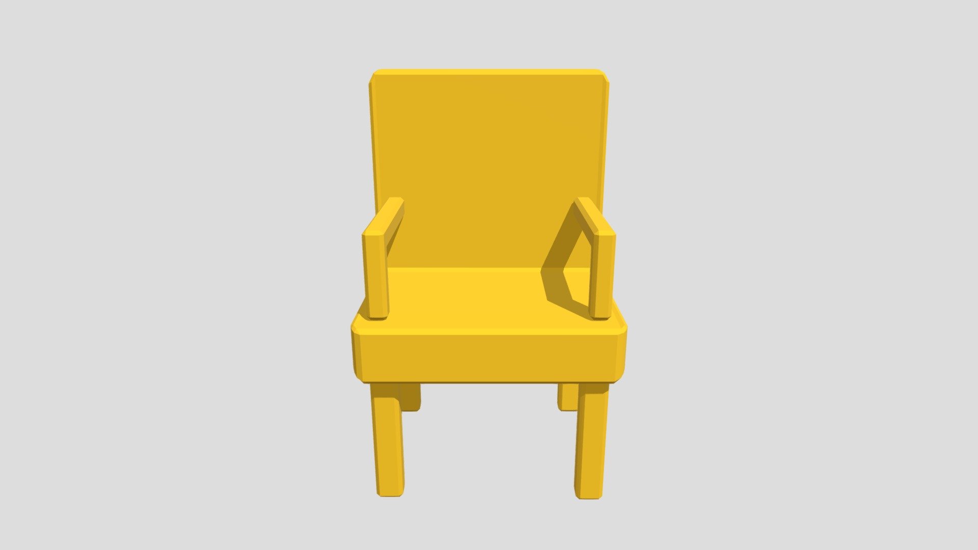 Aussie Preschool Chair - Download Free 3D model by EbeanTheGamer122 ...